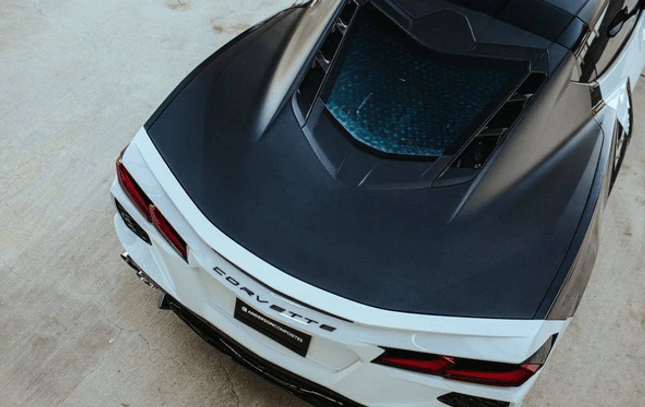 2020-2024 Corvette C8 Anderson Composites Dry Carbon Fiber Rear Hatch ...