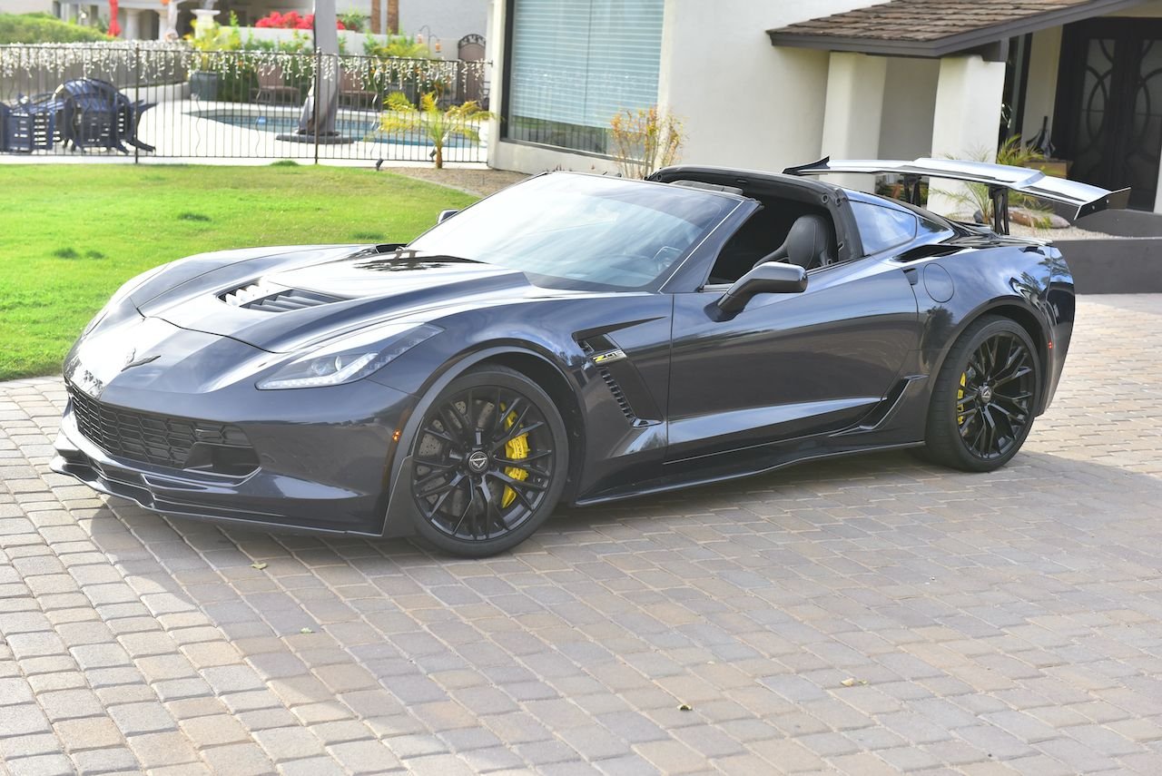 SOLD - C7 Z07 Z06 Midnight Race Blue - carbon everything - Automatic A8 ...