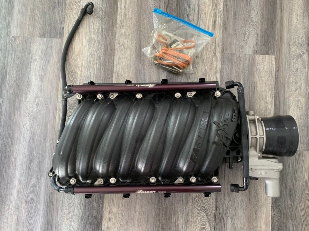 FS (For Sale) FAST 102 LS7 Intake/injectors/katech rails/throttle body ...