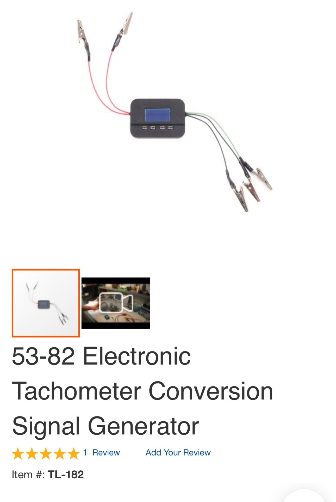 Zip electronic tach signal generator? - CorvetteForum - Chevrolet ...
