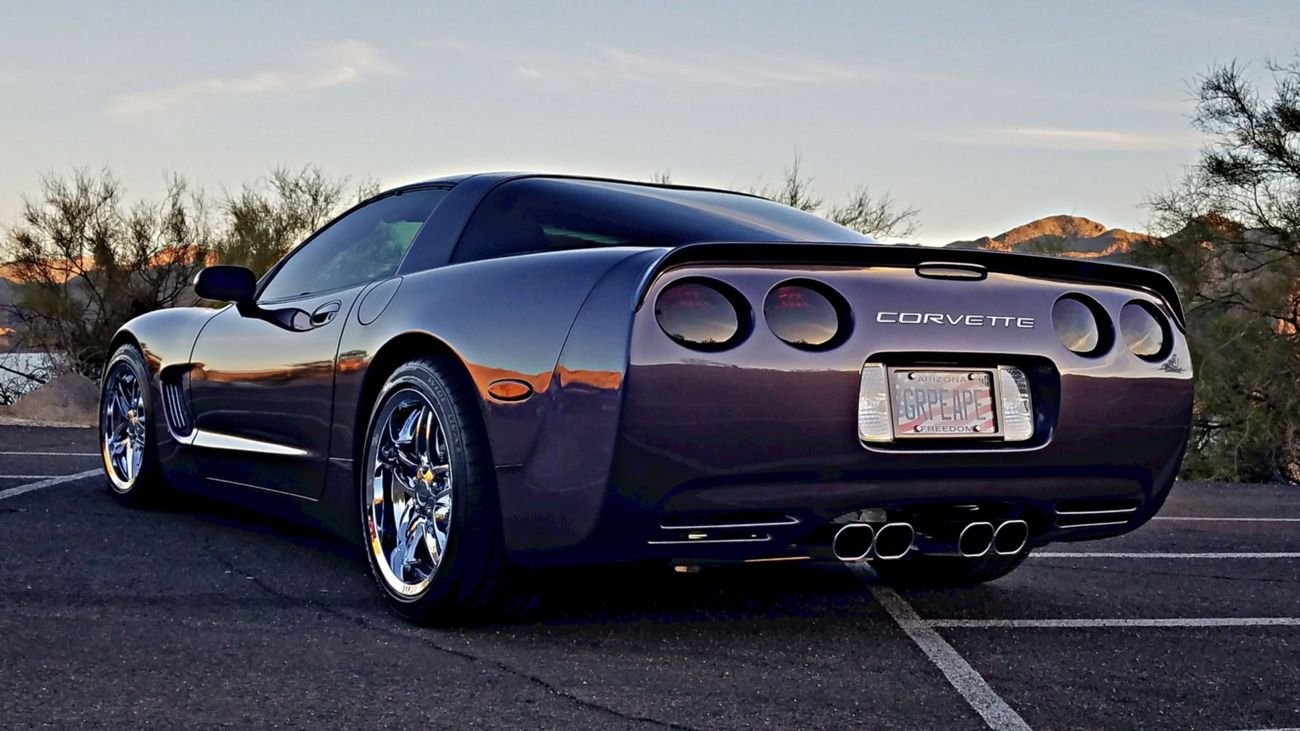 BACK IN STOCK WITH A BANG - C5 Corvette Painted SLP Style Rear Spoiler ...