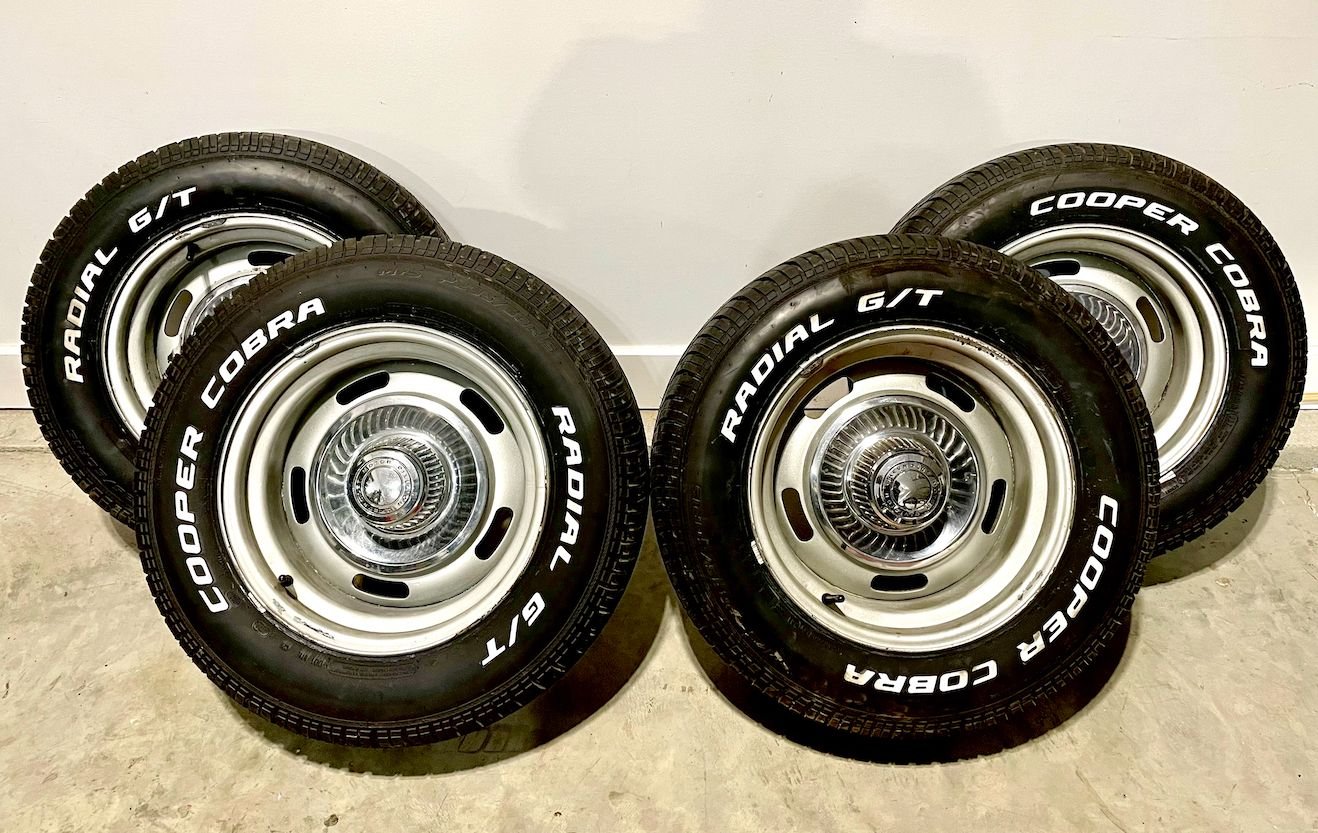 FS (For Sale) 73’ date set of Rally Wheels with new Tires ...