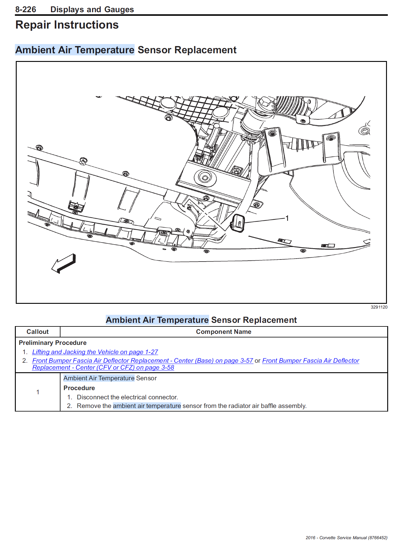 Outside ambient air temperature sensor - CorvetteForum - Chevrolet ...