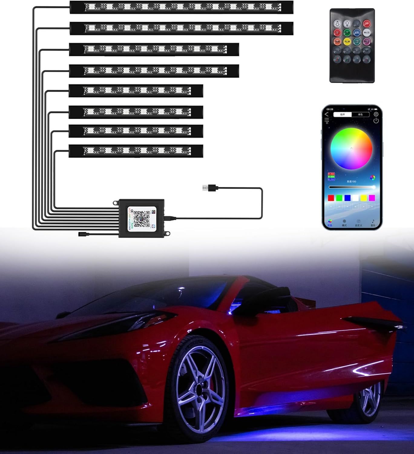 Illuminate Your C8 Corvette with RGB LED Lights - CorvetteForum ...