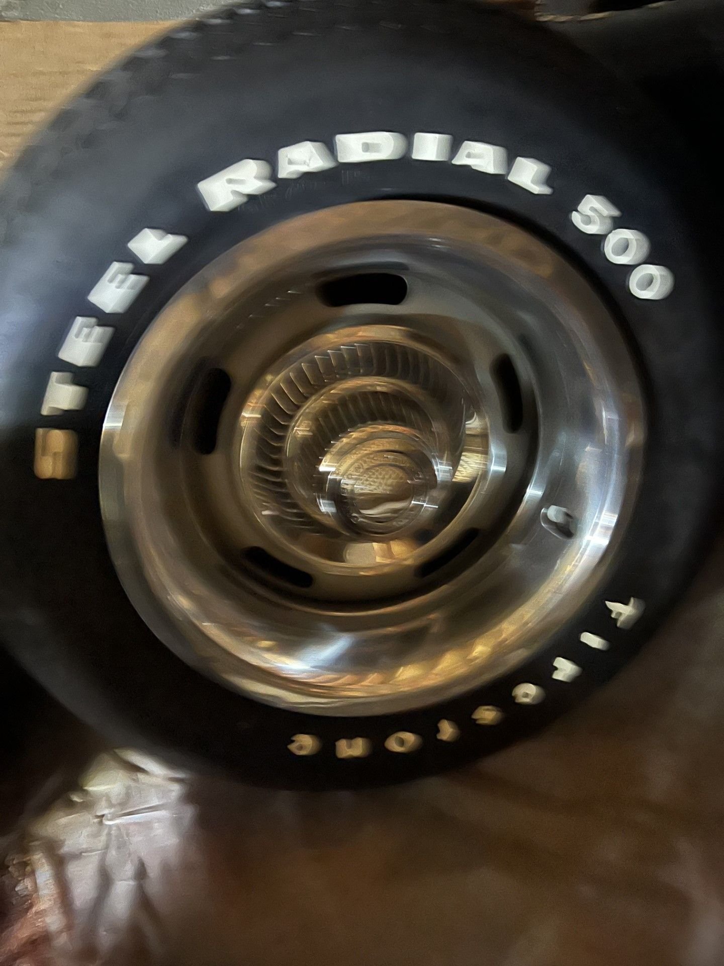 FS (For Sale) 5 Firestone 500 Steel Belted Radial GR70-15 Tires NCRS+ ...