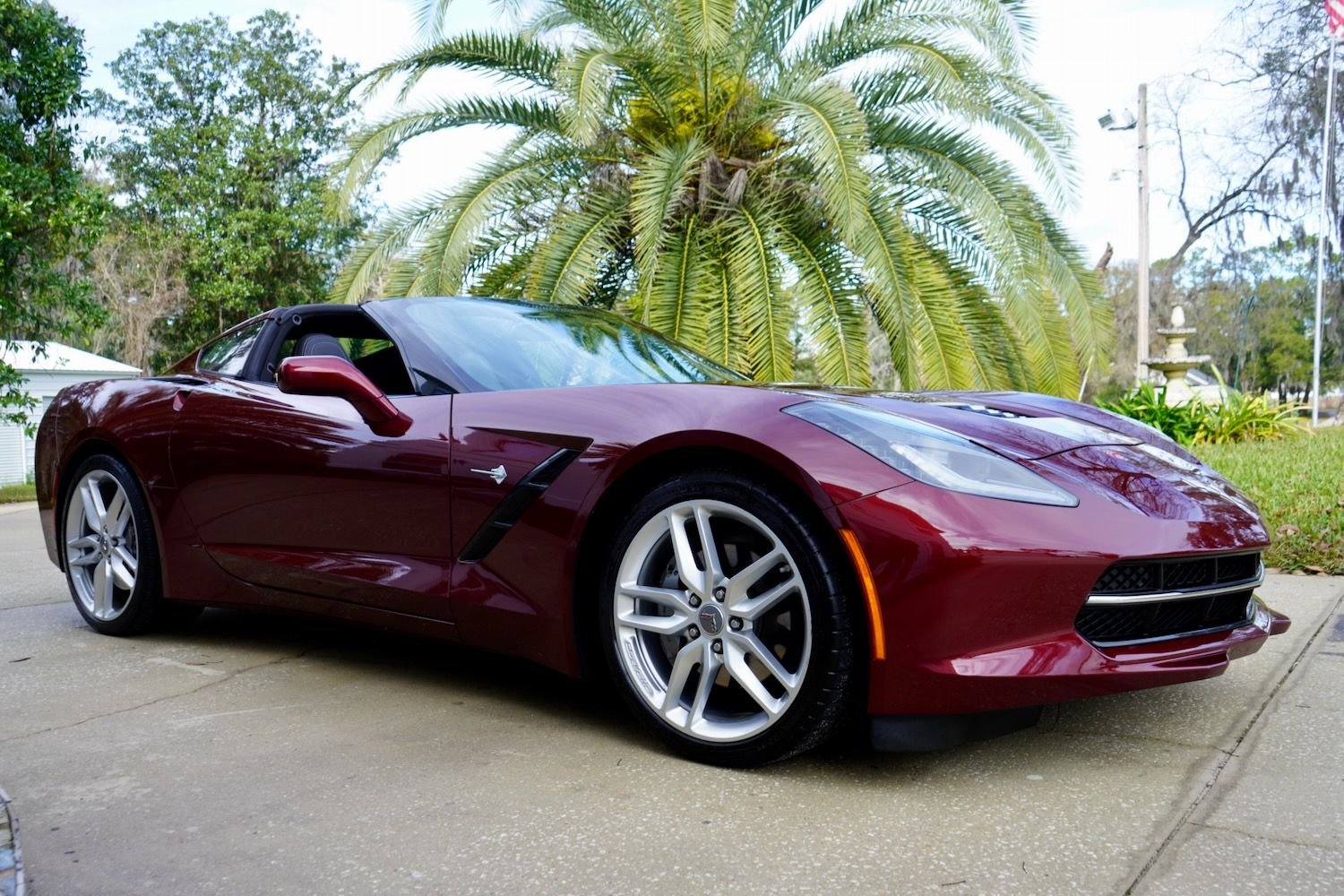 FS (For Sale) C7 Stingray Long Beach Red Metallic 1 own 36k mile clean ...