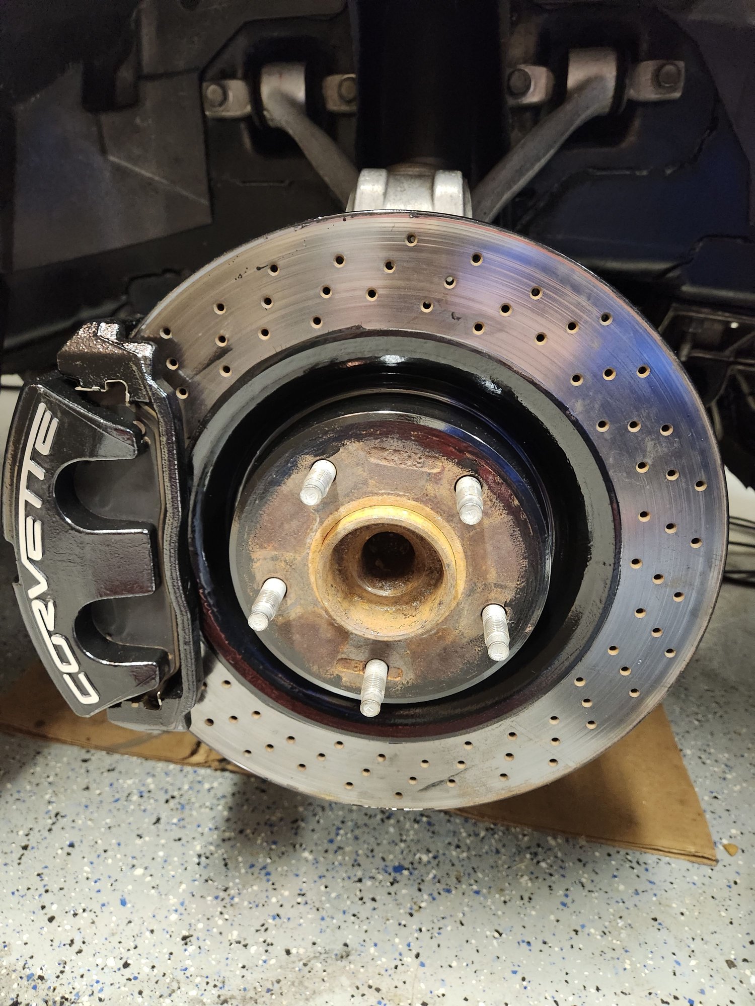 Rust on rotors - CorvetteForum - Chevrolet Corvette Forum Discussion