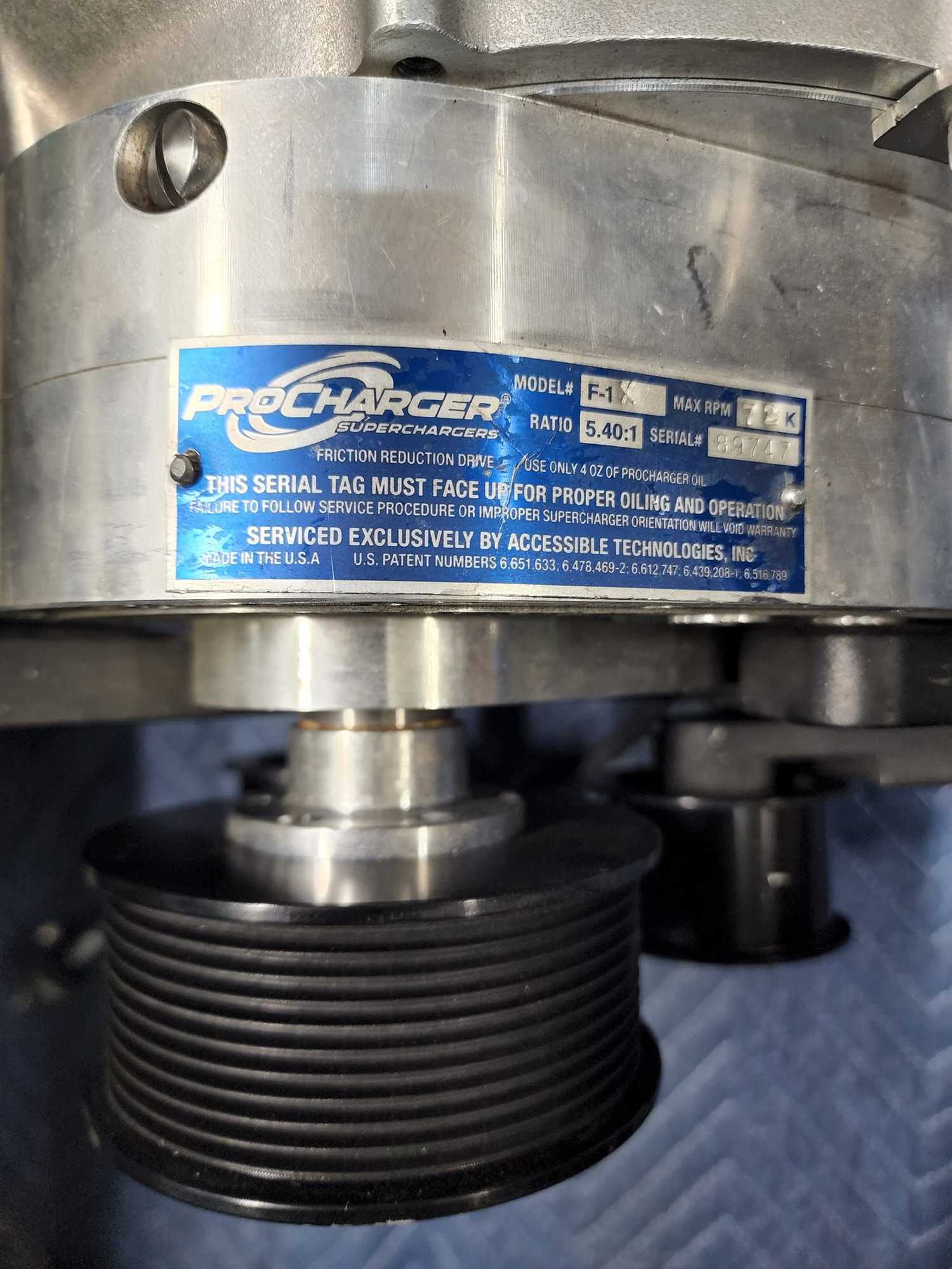 FS (For Sale) Corvette C7 Custom F1X Procharger Kit - CorvetteForum ...