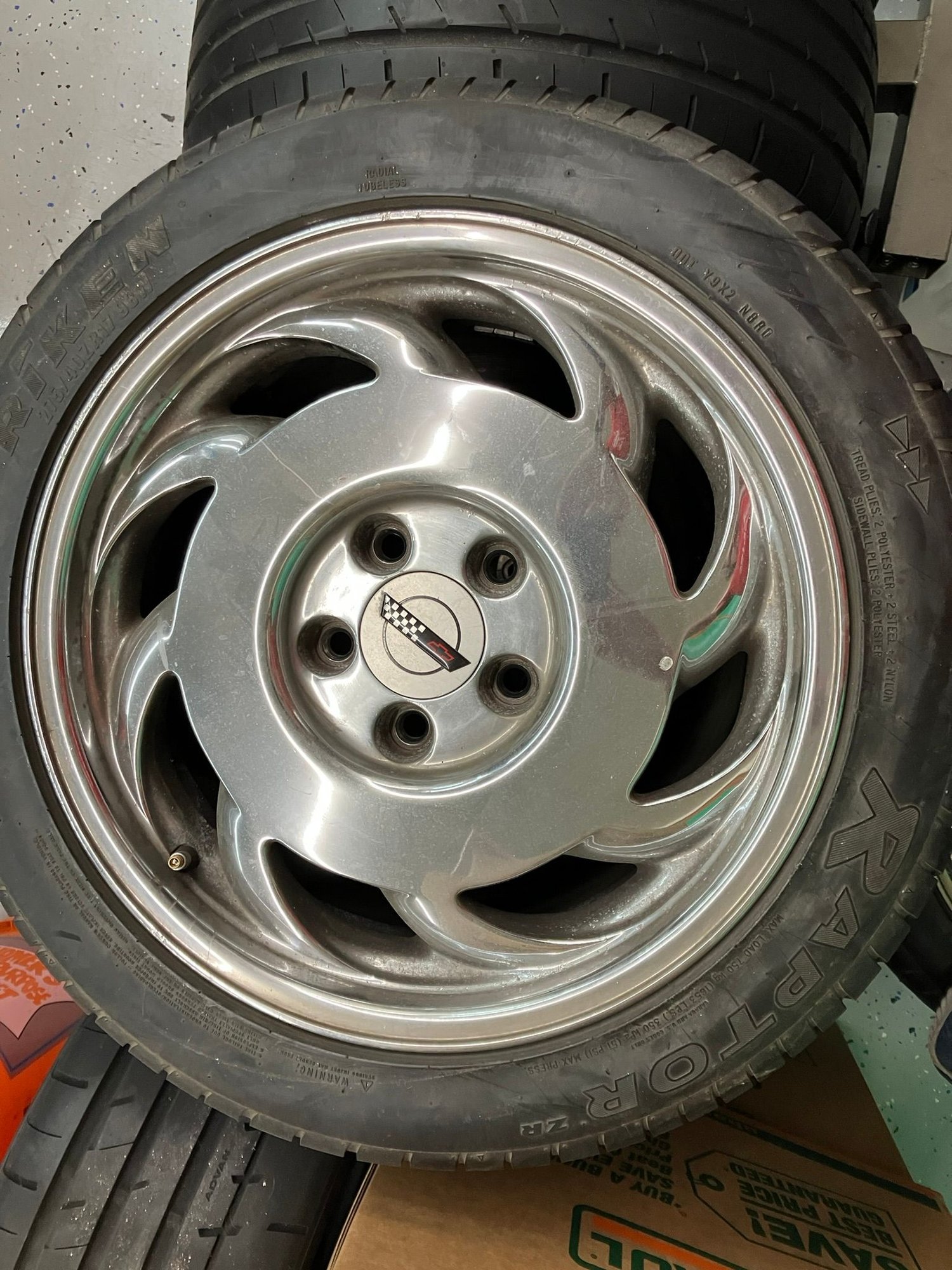 FS (For Sale) SOLD 4 Sawblade wheels - rough shape - 17.2x9.5 $100 OBO ...