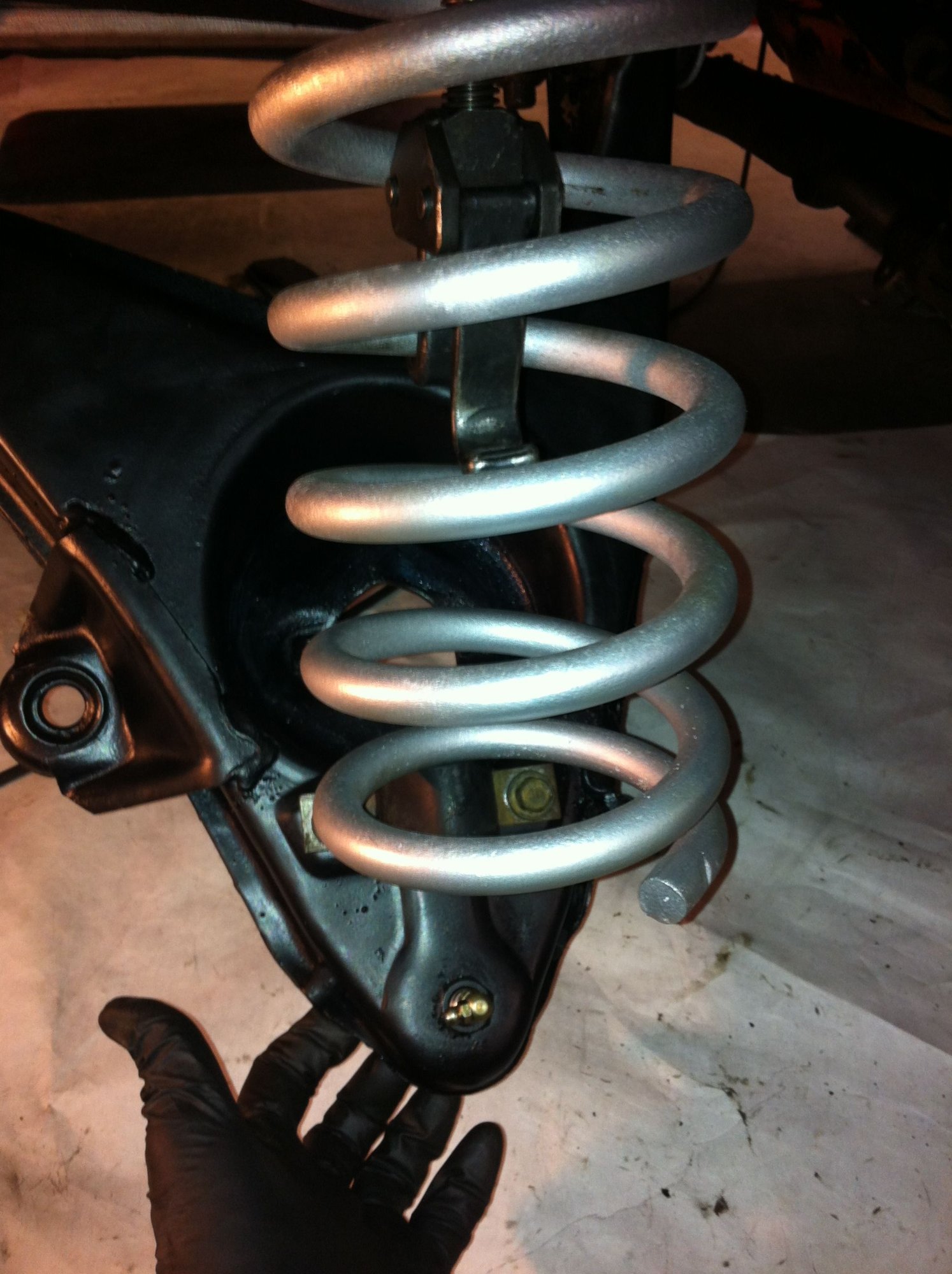 Here we go again... coil spring installation - CorvetteForum ...