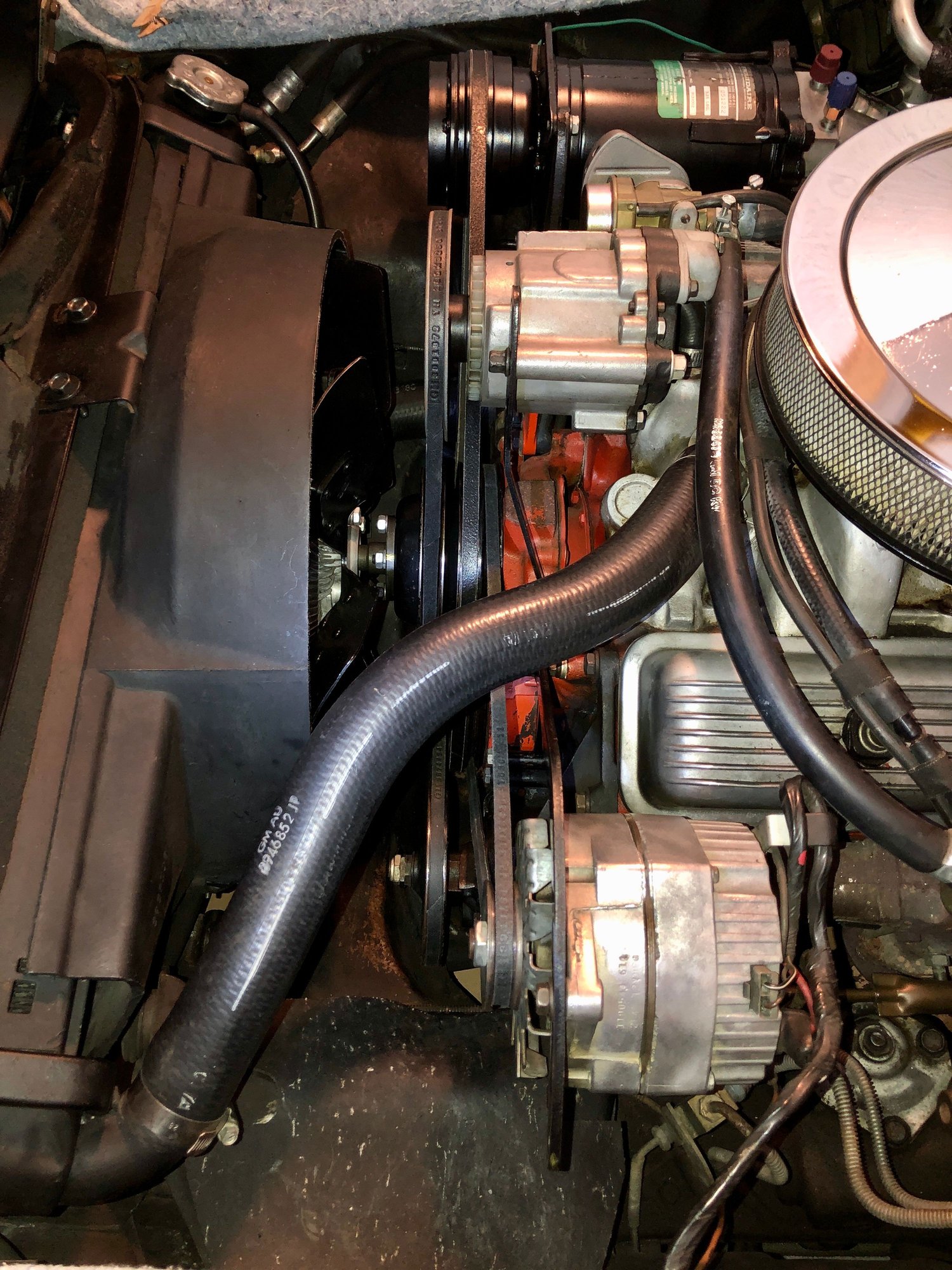 Replacing Belts on a 1972 LT1 w/AC - CorvetteForum - Chevrolet Corvette ...