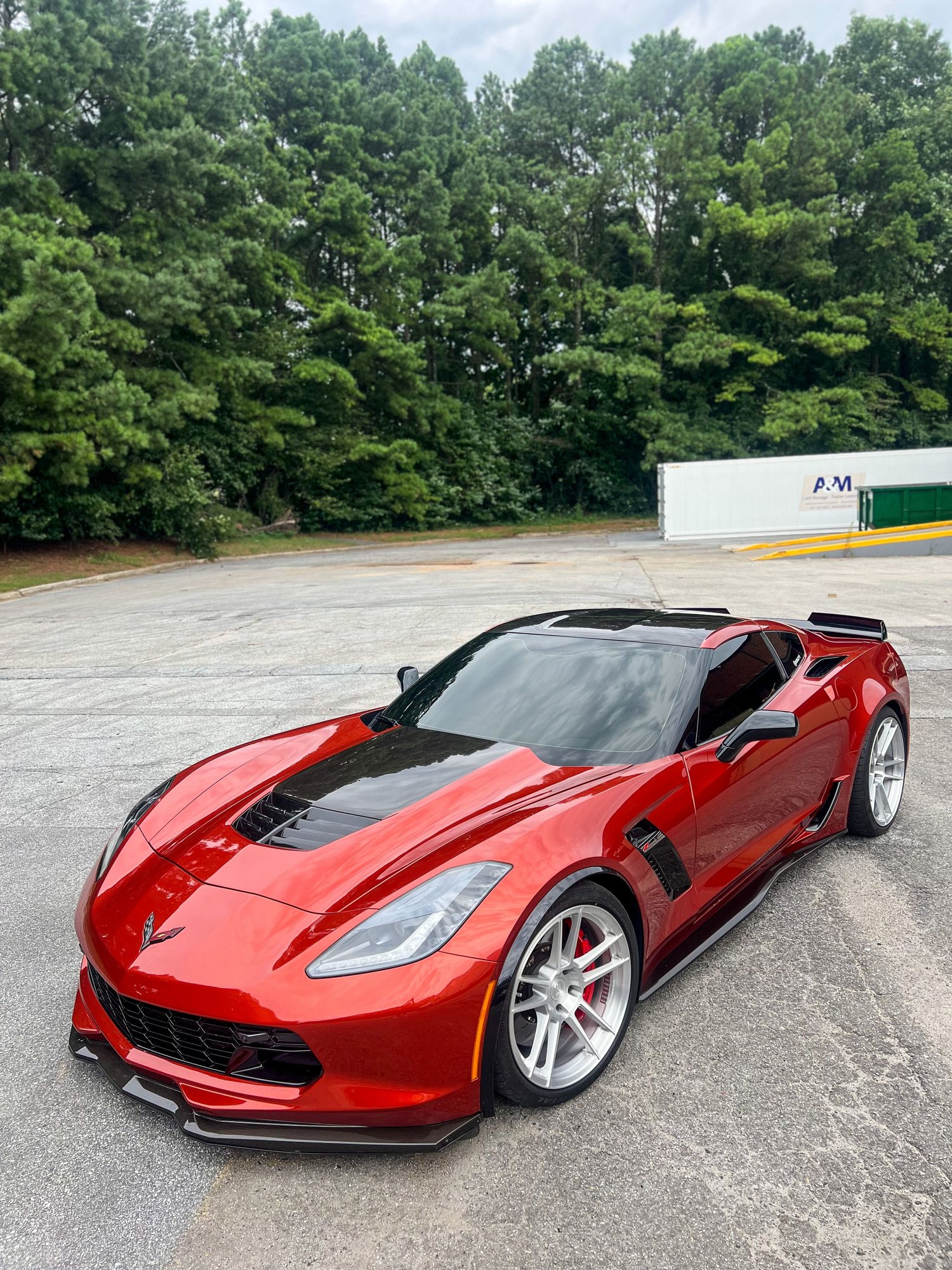 First 2017 C7 Z06 in Daytona Sunset Orange Metallic (FULL REPAINT ...