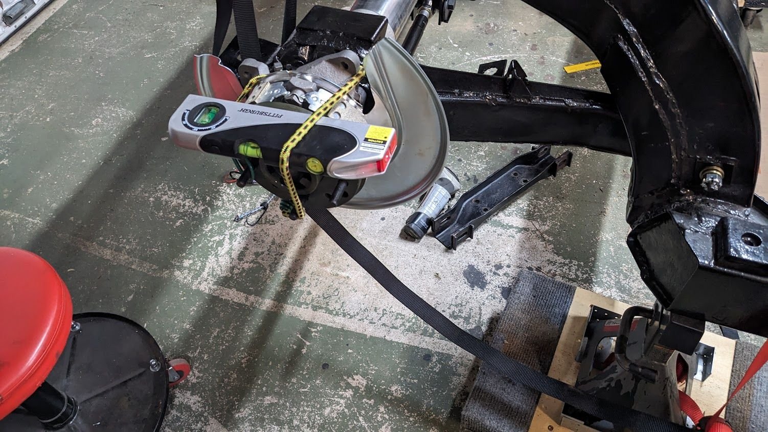 IRS Alignment on a bare frame at home - CorvetteForum - Chevrolet ...