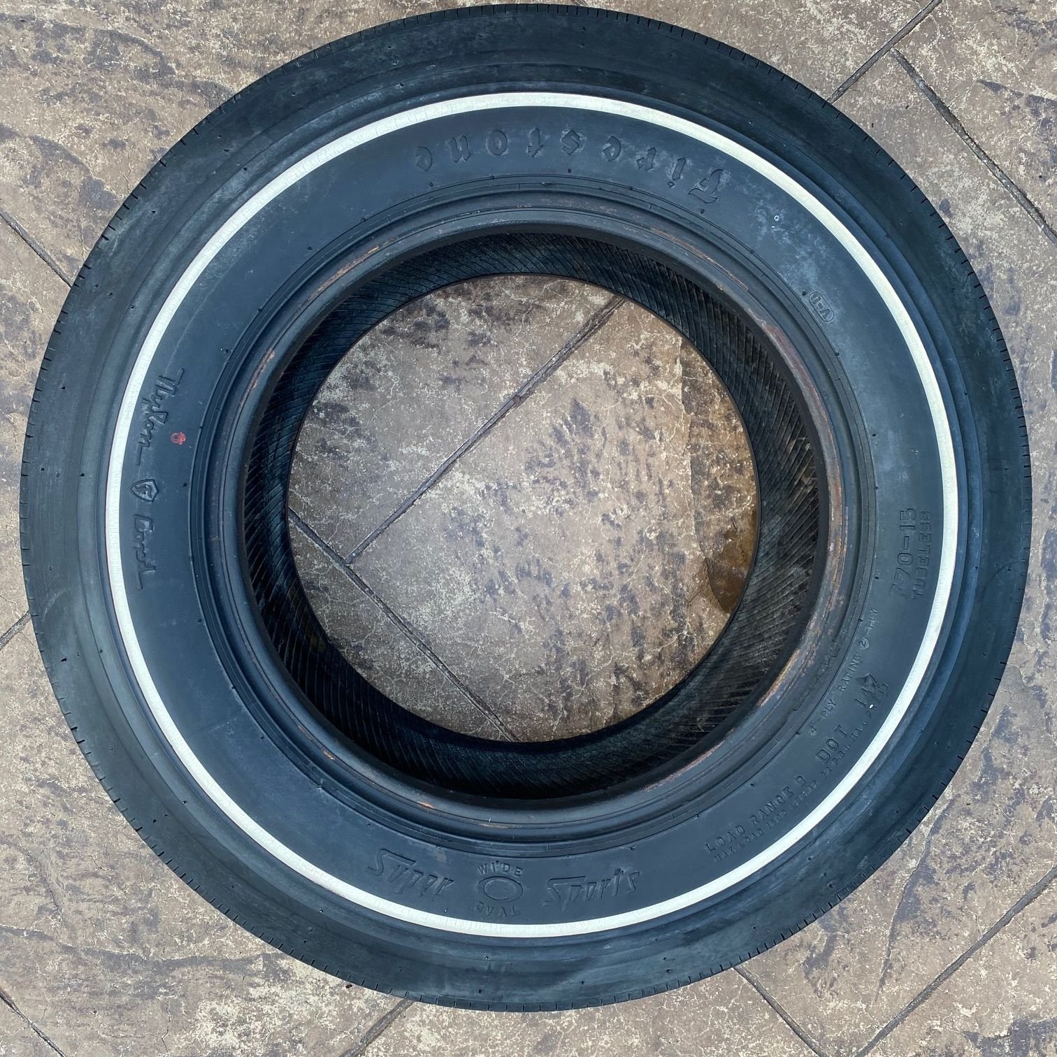 FS (For Sale) Firestone Super Sports White Stripe Tire - CorvetteForum ...