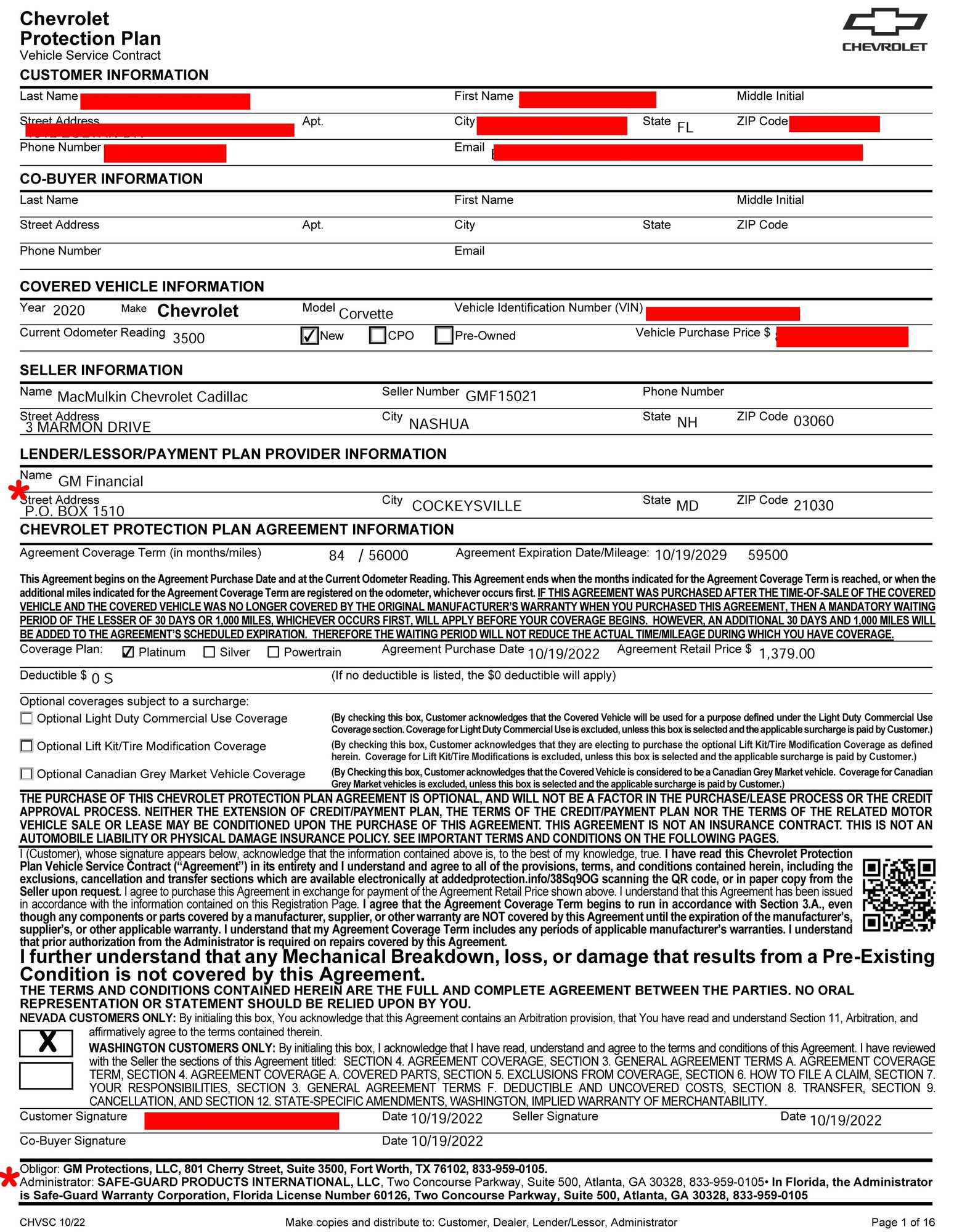 The new Chevrolet Protection Plan - Page 5 - CorvetteForum - Chevrolet ...