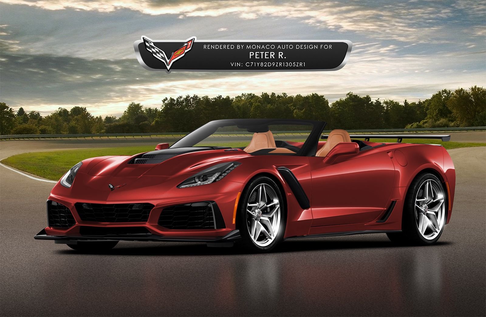 20% OFF! Personalized Renderings of your Corvette! - Monaco Auto Design ...