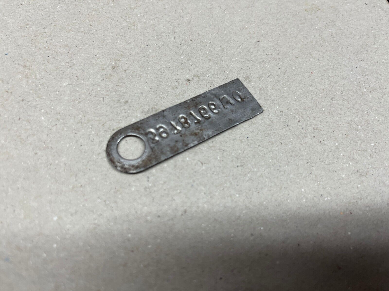 FS (For Sale) Original Muncie M22 Rock Crusher Tag 3978766WO NCRS 454 ...