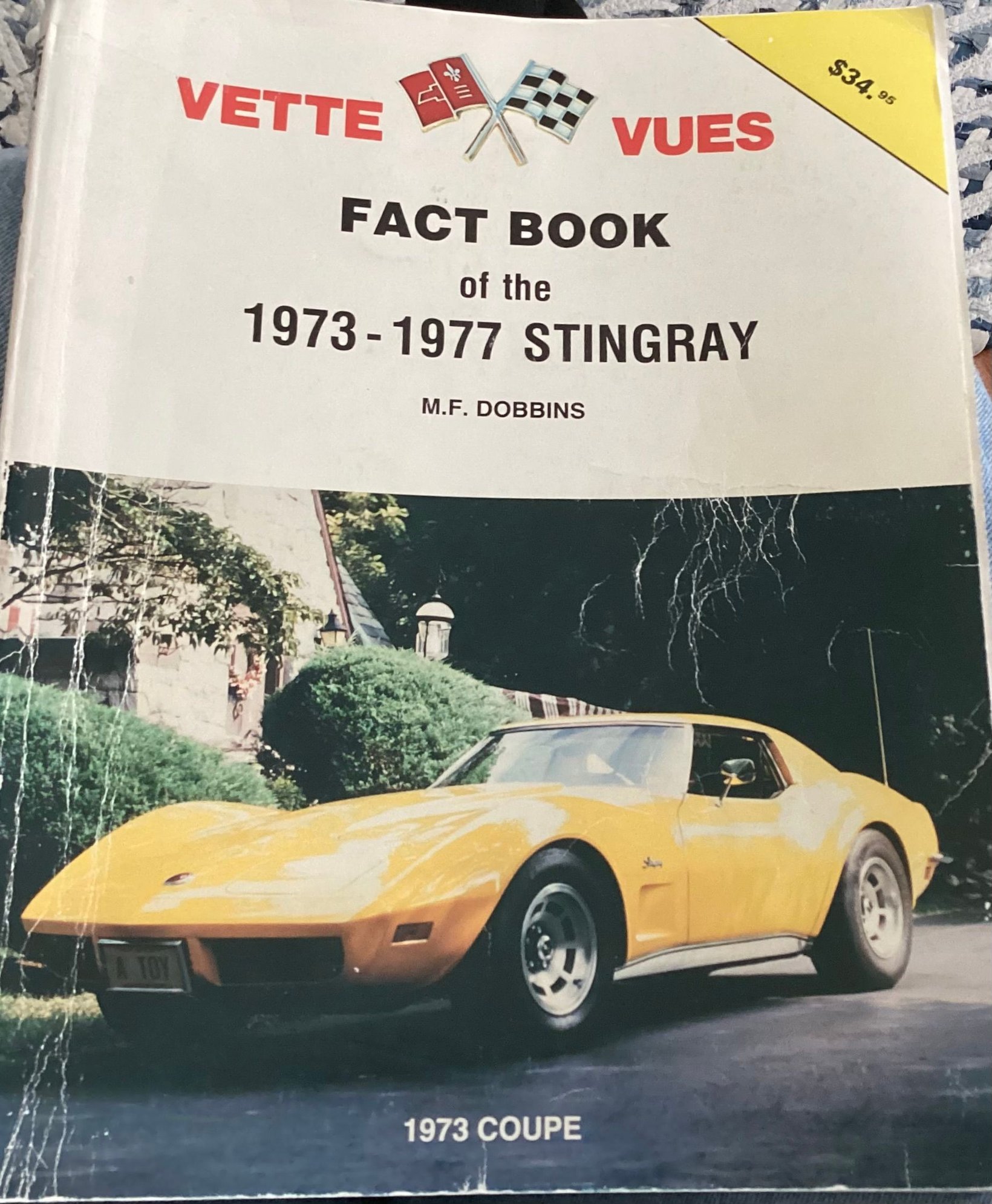 FS (For Sale) 1973-77 Corvette Fact Book/Dobbins/Autographed ...