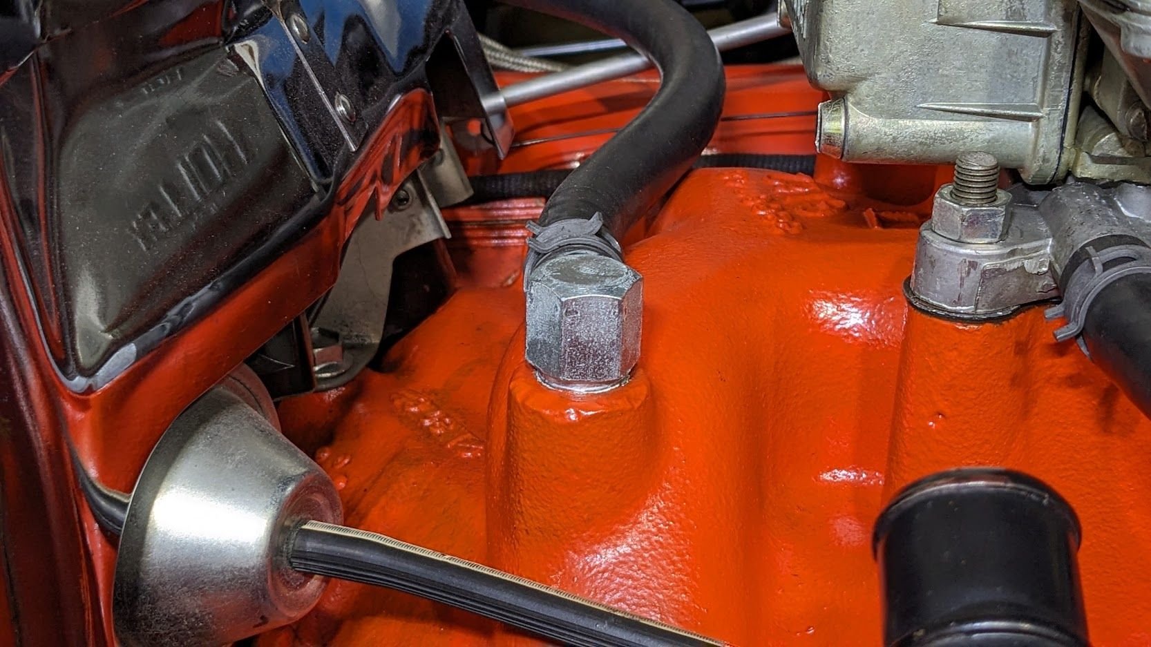 C2 Is anything used to seal the threads on the intake manifold vacuum ...