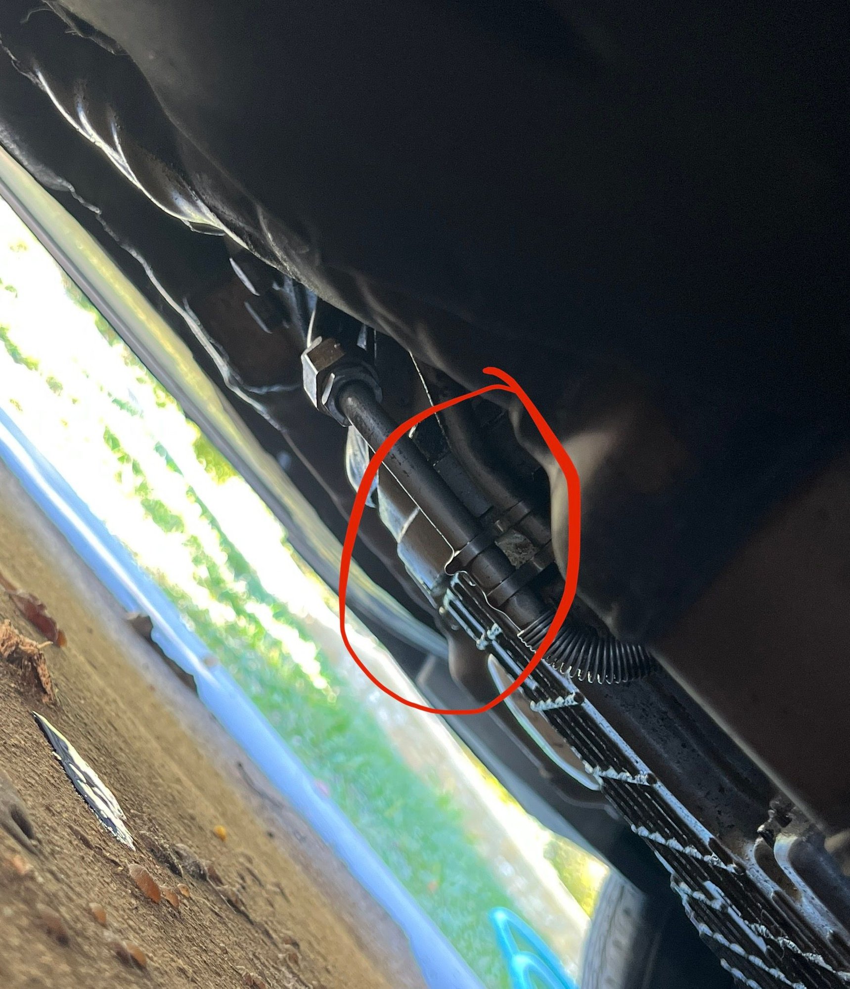 Leaking red fluid from metal tube under car - CorvetteForum - Chevrolet ...