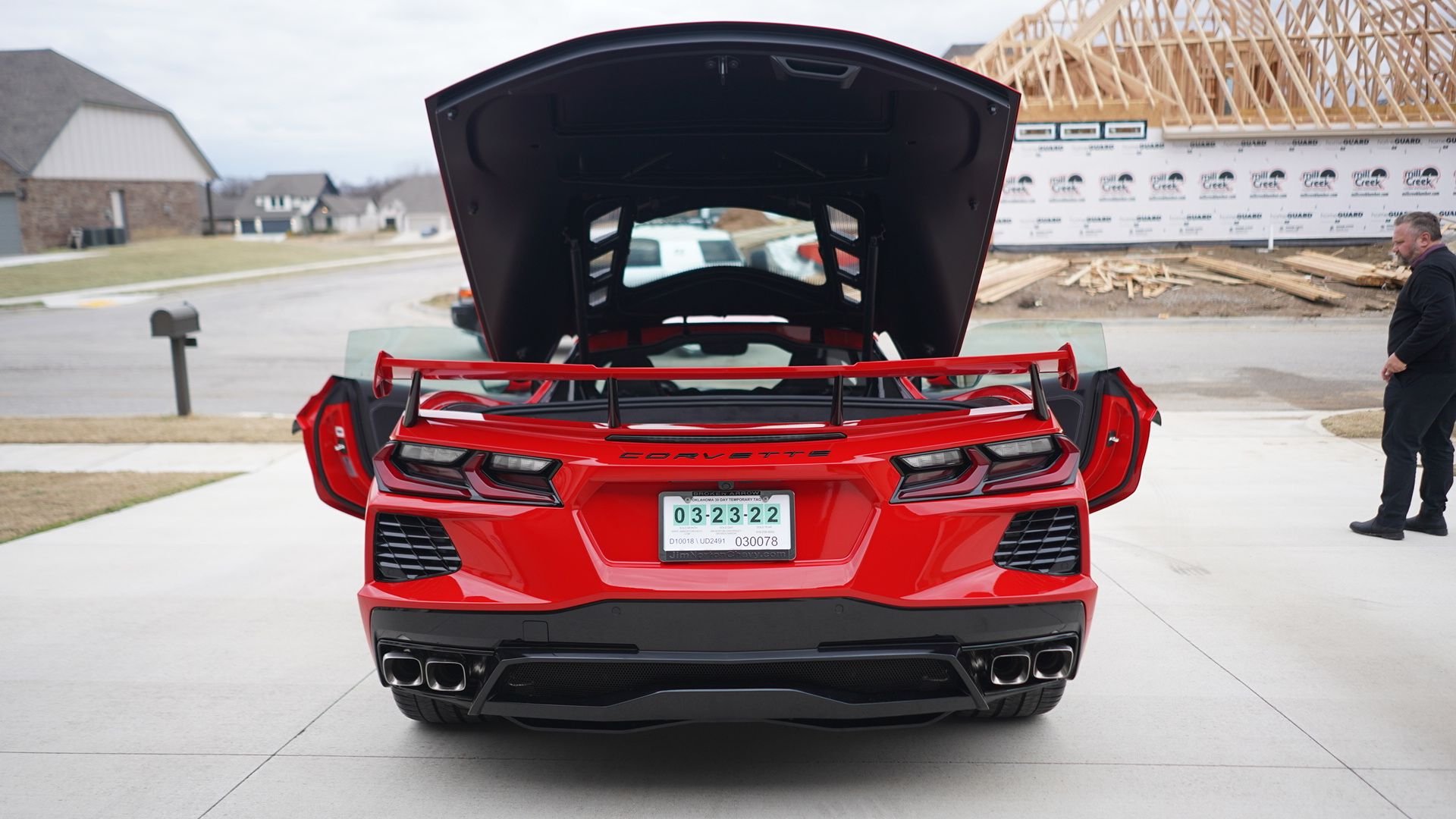 2022 2LT Race Red Corvette For Sale (30 miles!) -$100,000 ...