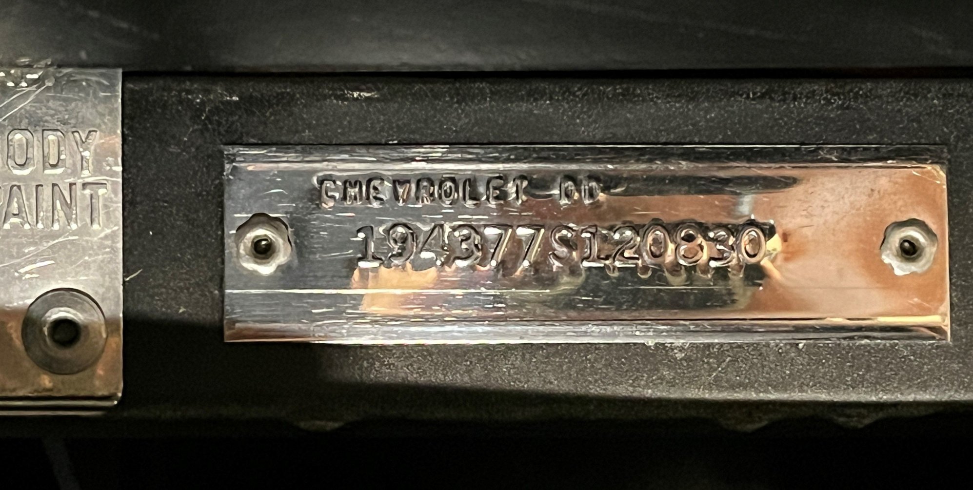 67 Vin tag rivet mystery - CorvetteForum - Chevrolet Corvette Forum ...