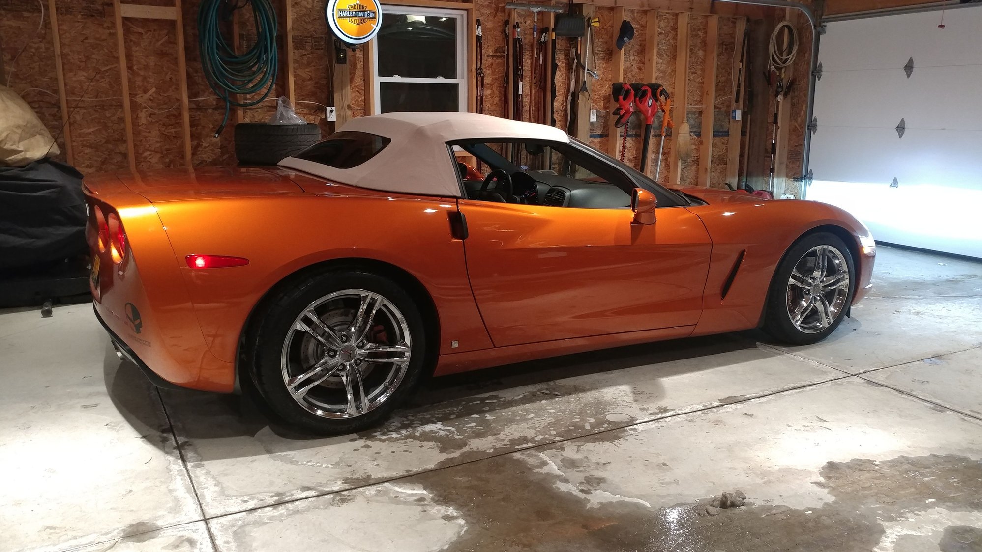 FS (For Sale) 2008 Convertible 6 speed Atomic Orange 3LT loaded ...