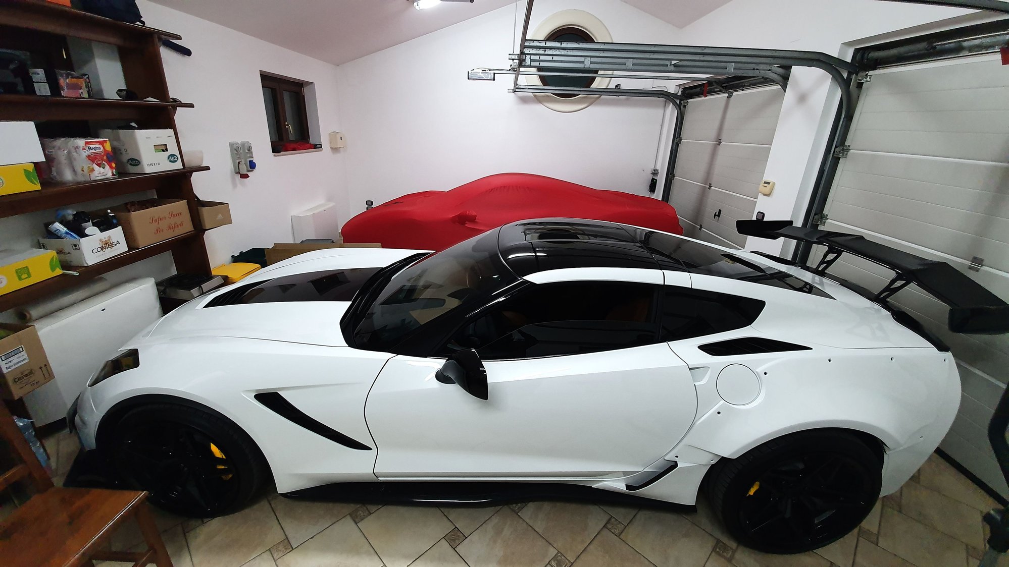 My C7 getting a full repainting (color change) - CorvetteForum ...