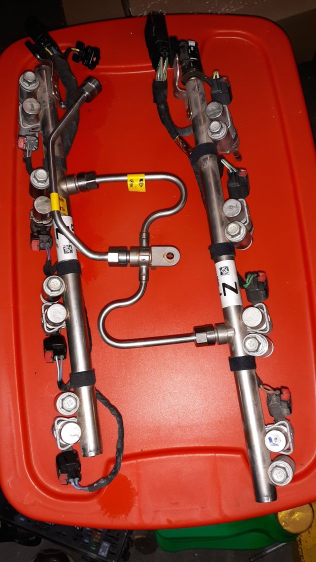 FS (For Sale) LT4 Fuel injector fuel rails, fuel lines - CorvetteForum - Chevrolet Corvette ...