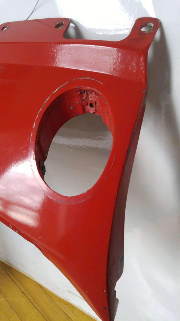 FS (For Sale) C2 Corvette Rear Filler Panel / Valance, Standard Exh ...