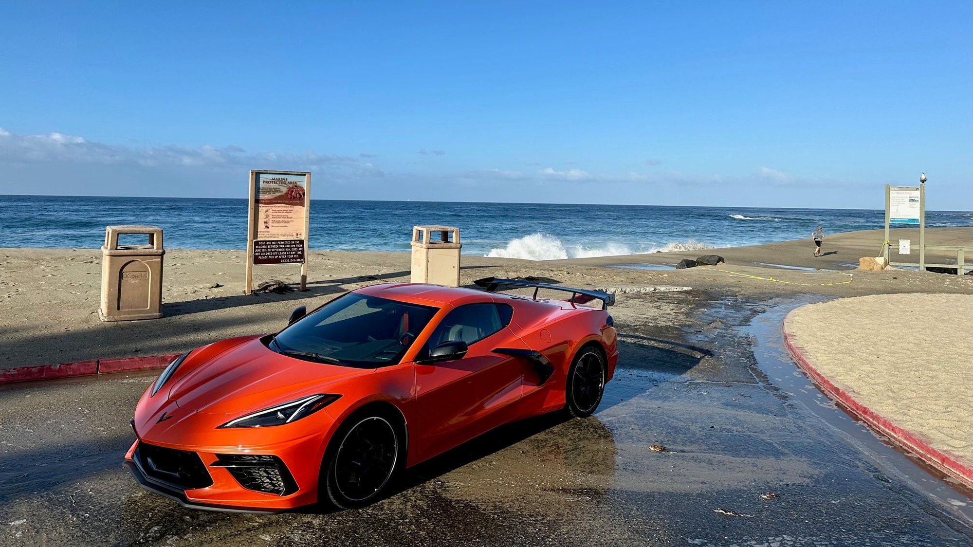 At the beach (again) and hit 25,000 miles of smiles :-) - CorvetteForum ...