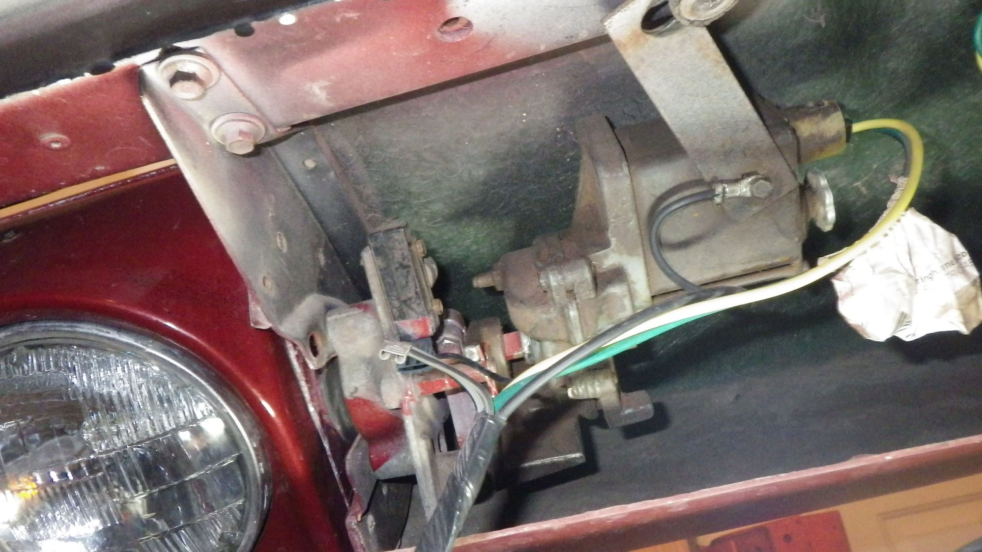 C2 front clip fiberglass is green on the inside - CorvetteForum ...