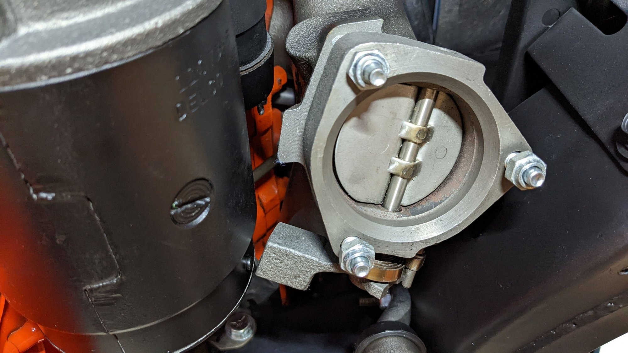 C2 Heat riser valve touches the starter. What to do? - CorvetteForum ...