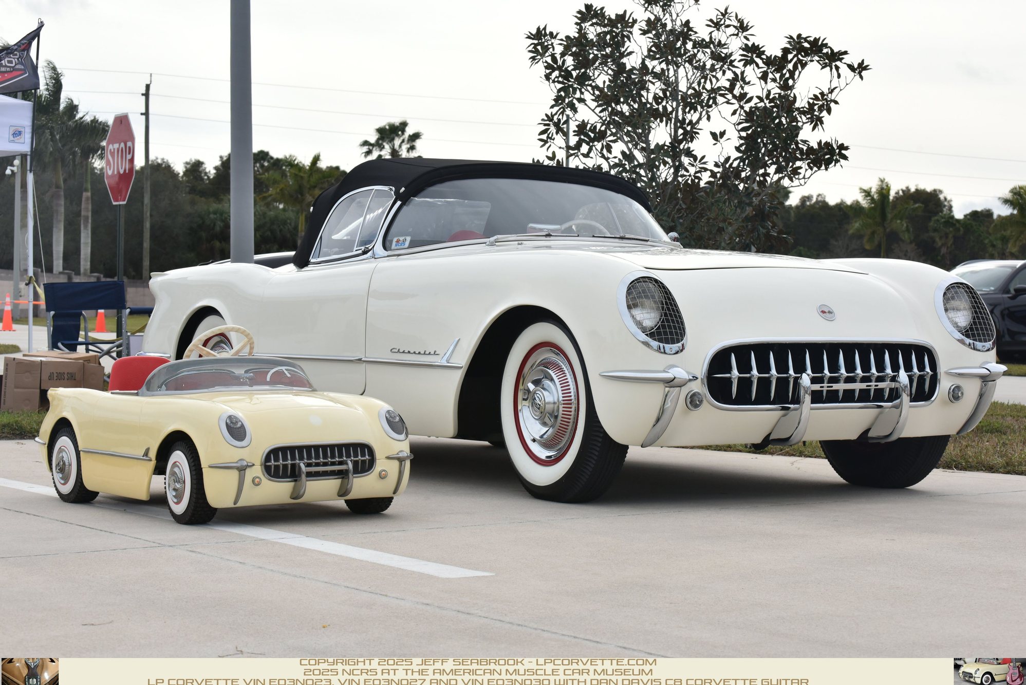 1953 Corvette Pedal Car E53PCF0136 and 3 LP Corvettes - CorvetteForum ...