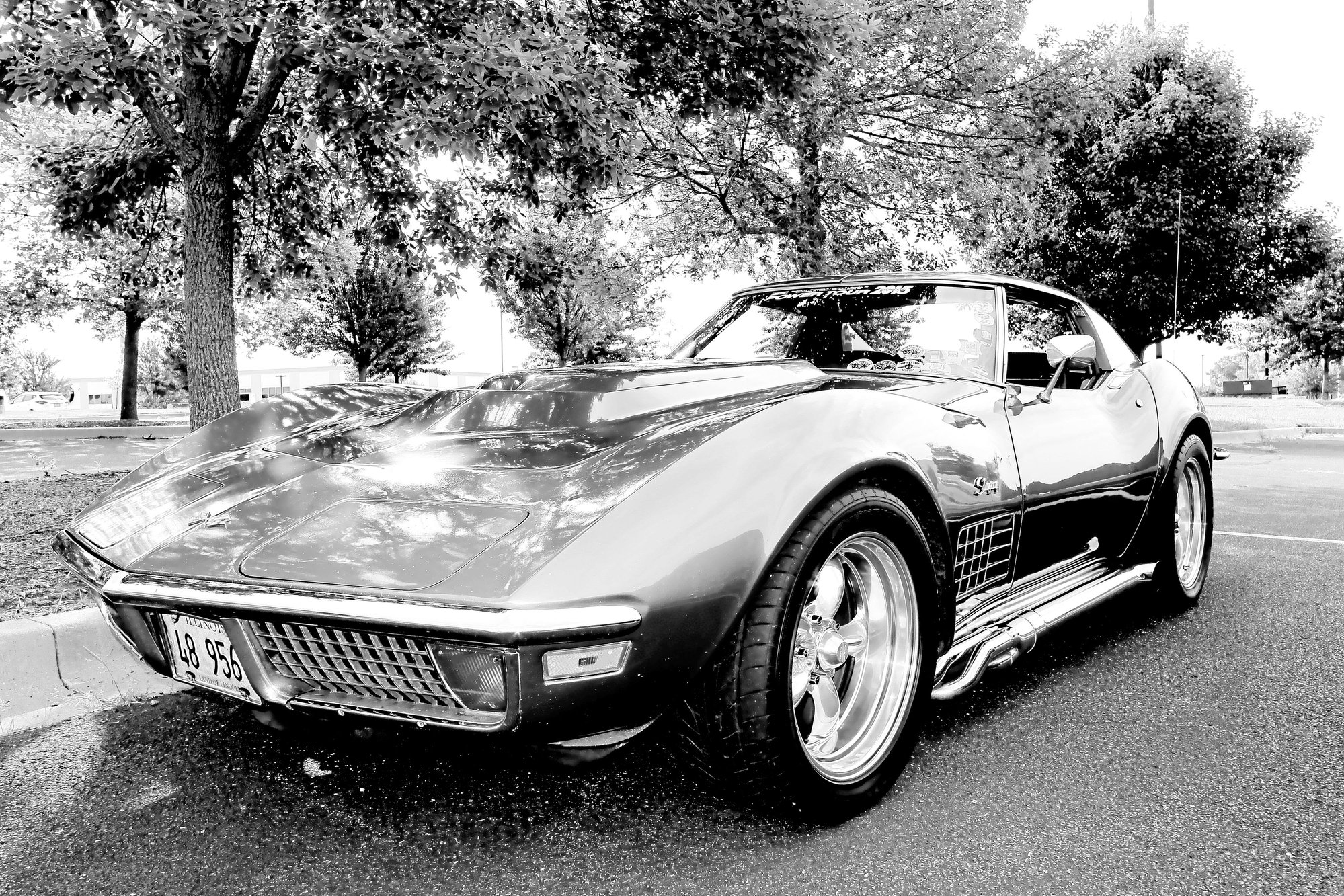 Black & White Corvettes Old School Photography - CorvetteForum ...