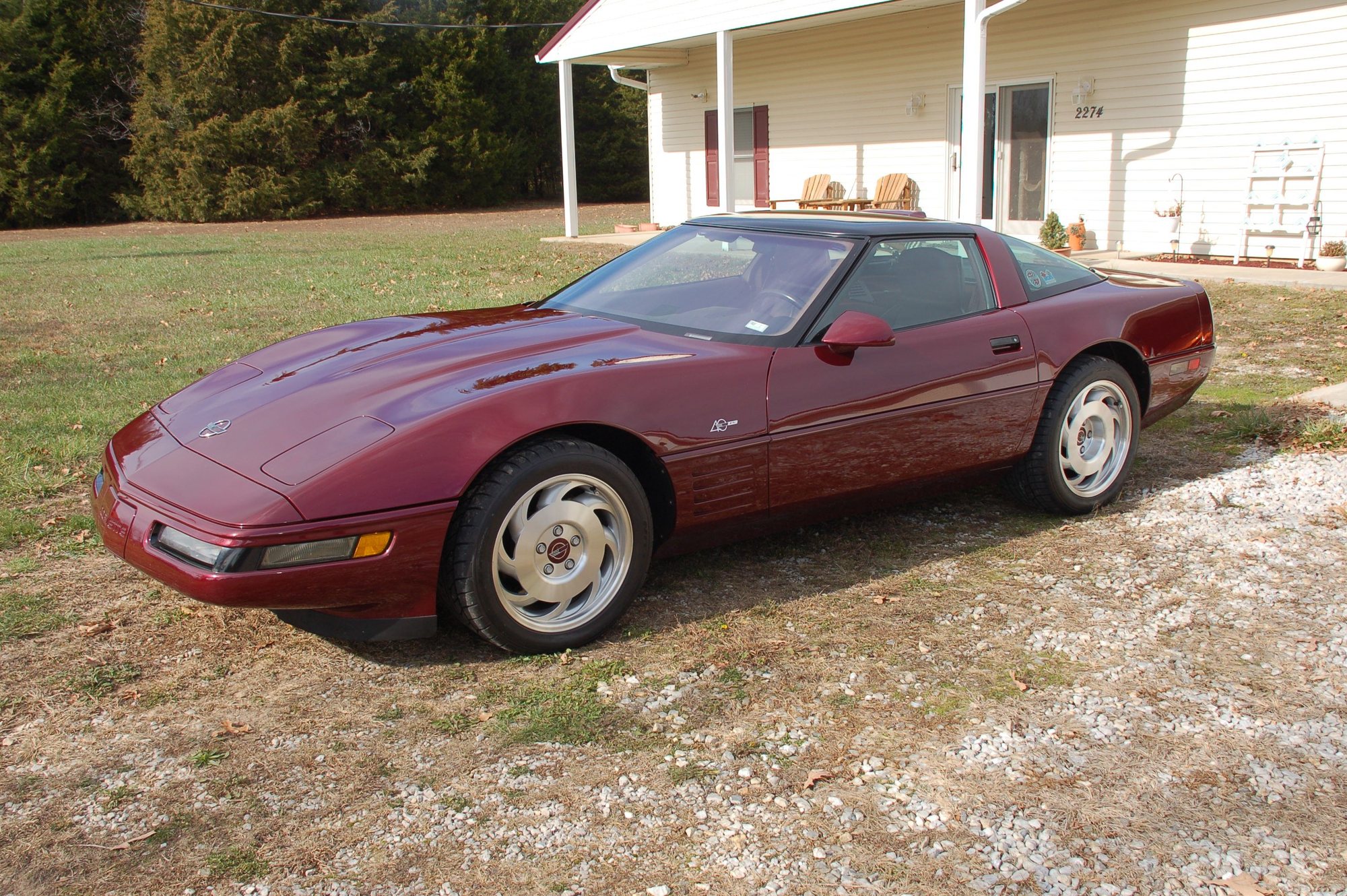 FS (For Sale) 93 Ruby Red 40th Anniversary ZR-1 26500 OBO ...