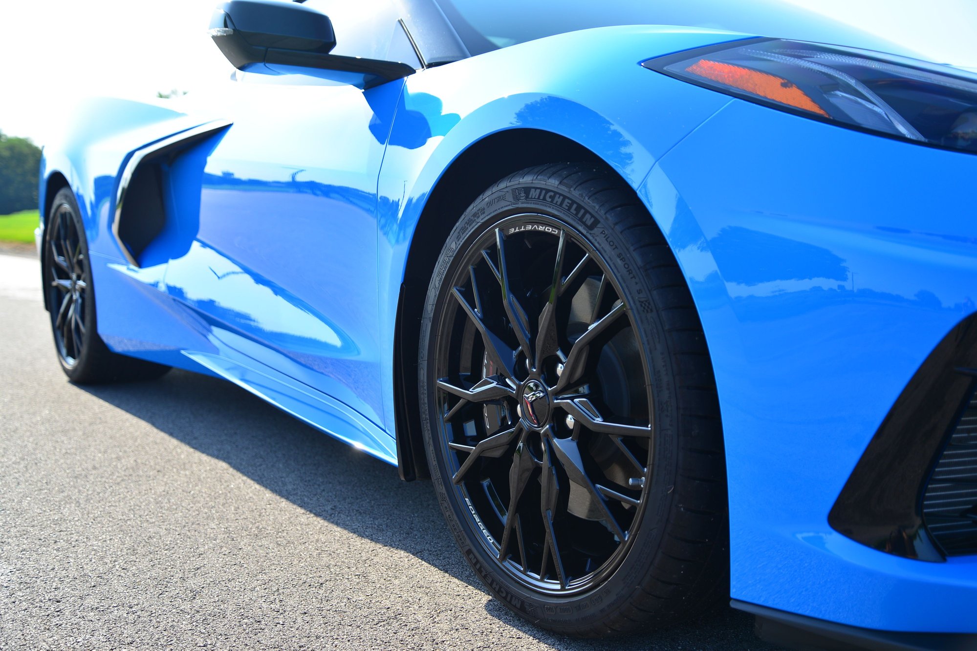 FS: 2023 Z51 HTC Rapid Blue 1900mi. Perfect condition - CorvetteForum ...