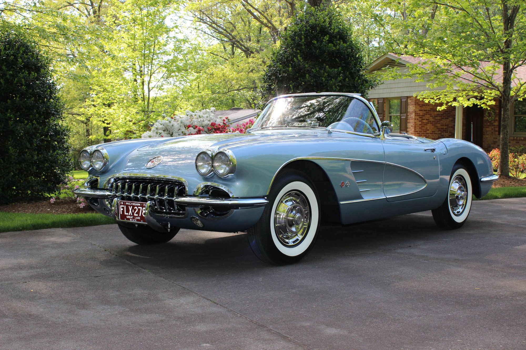 1959 Frost Blue restoration. (Pics added at it continues) - Page 5 ...