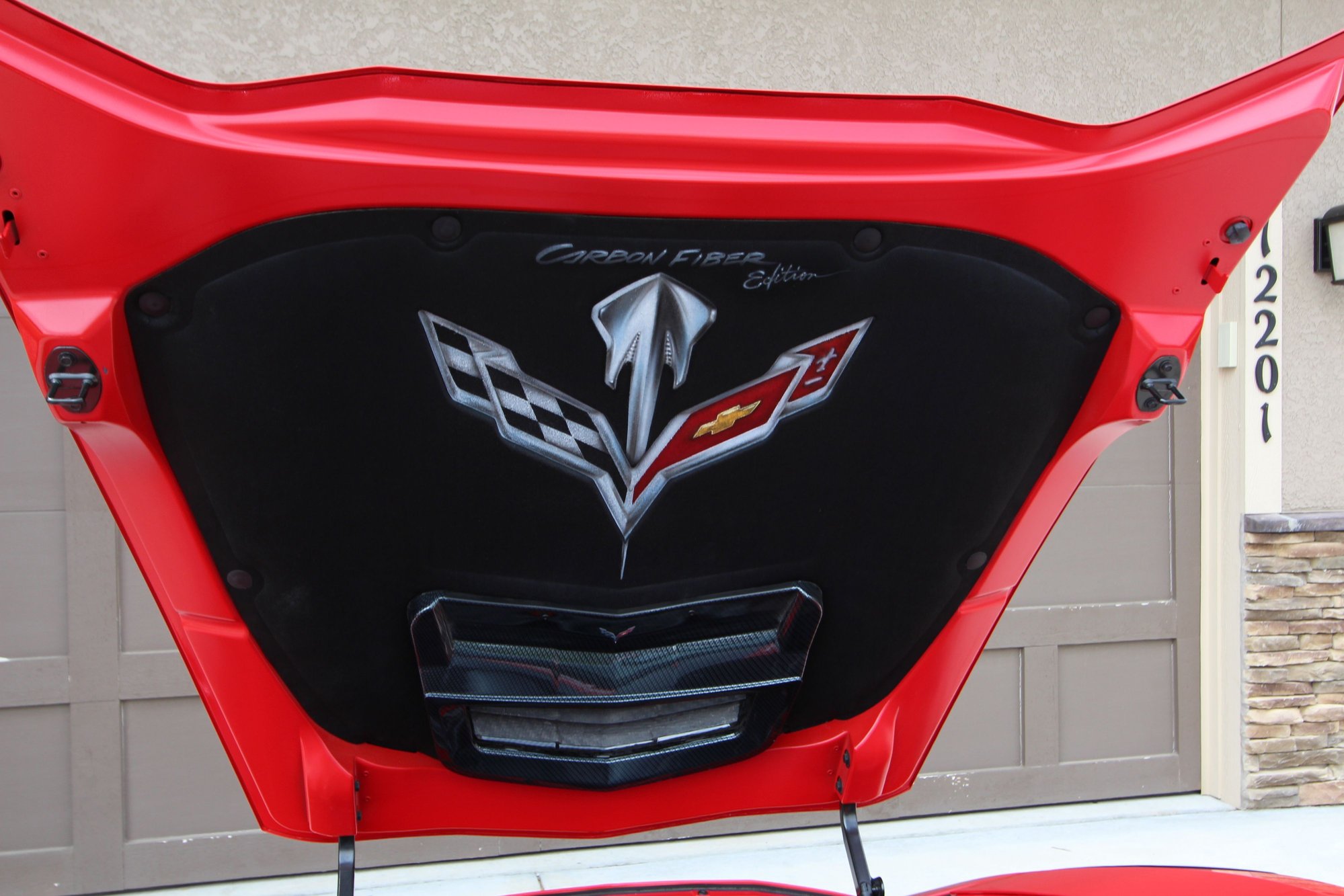 Painted Hood Liner - CorvetteForum - Chevrolet Corvette Forum Discussion