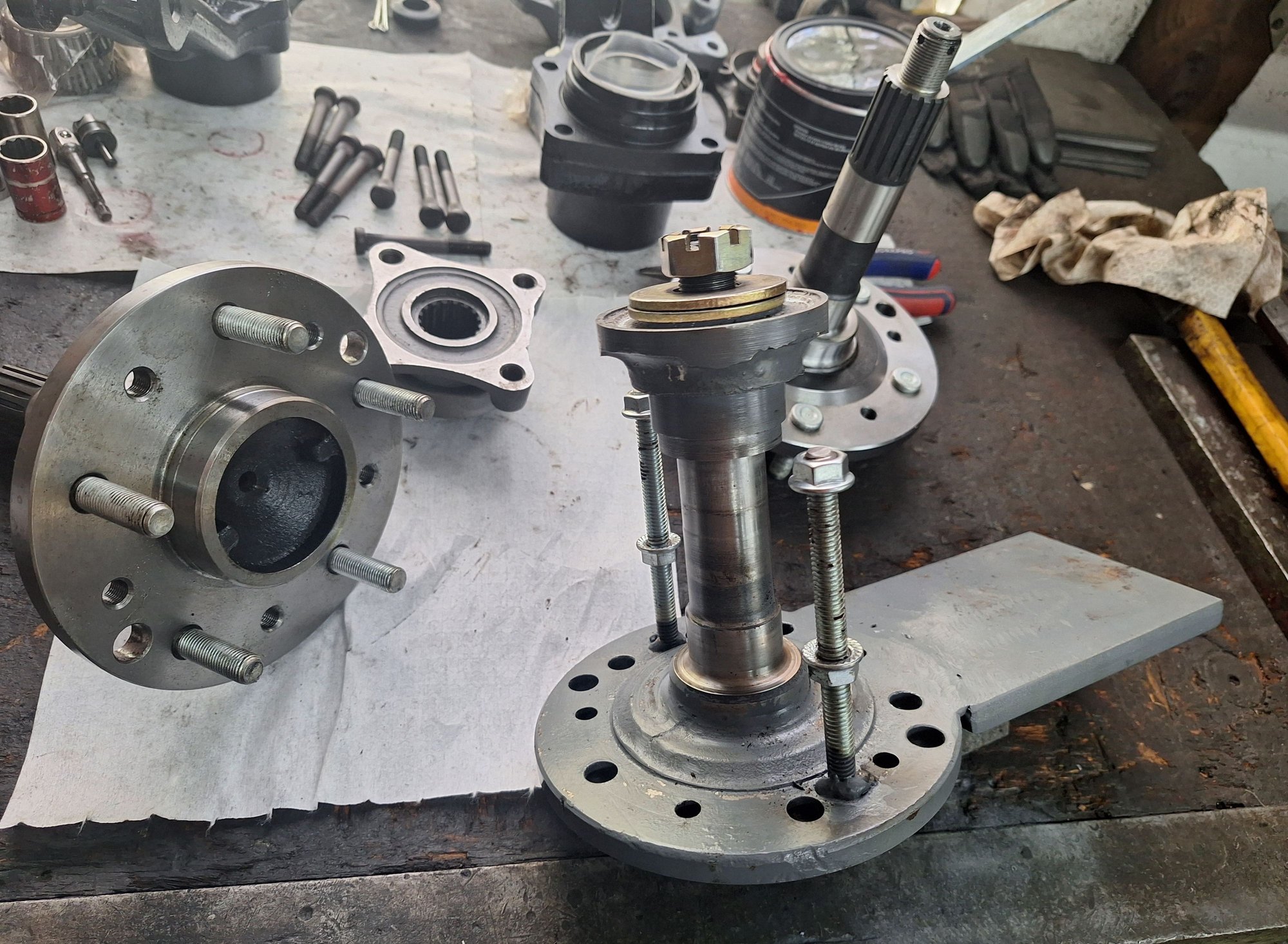 Rear wheel bearing setup fixture - CorvetteForum - Chevrolet Corvette ...