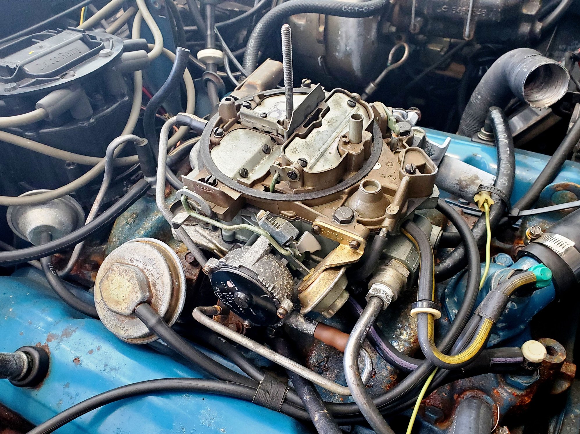 1977 L48 carburetor connections - CorvetteForum - Chevrolet Corvette ...