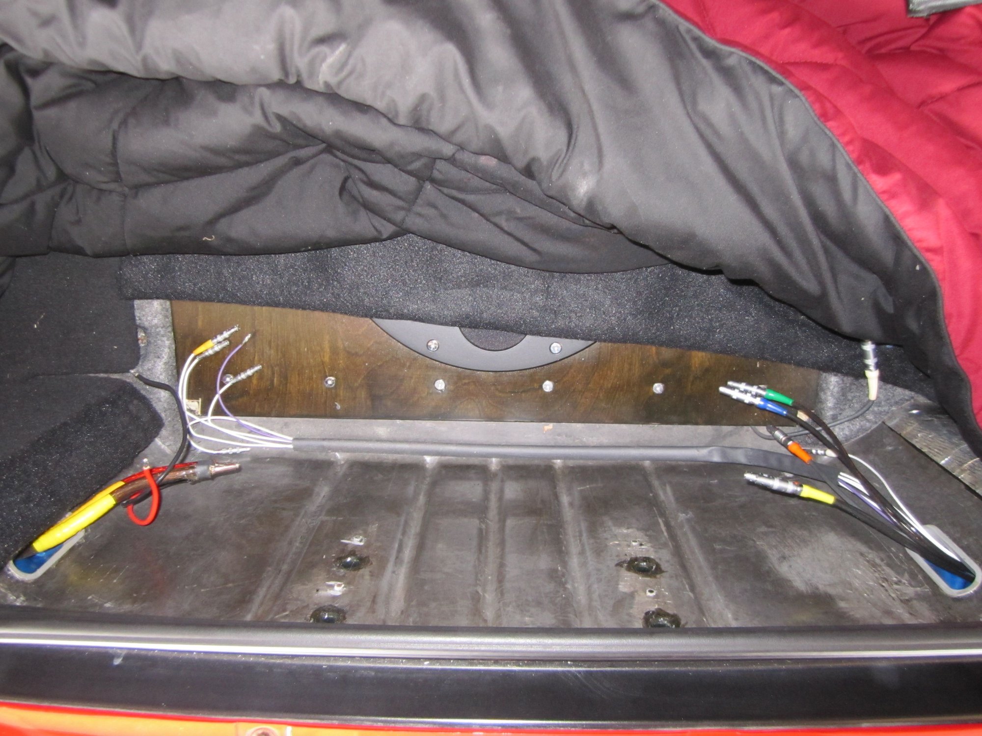 Modular C5 trunk back wall amp mount - CorvetteForum - Chevrolet ...