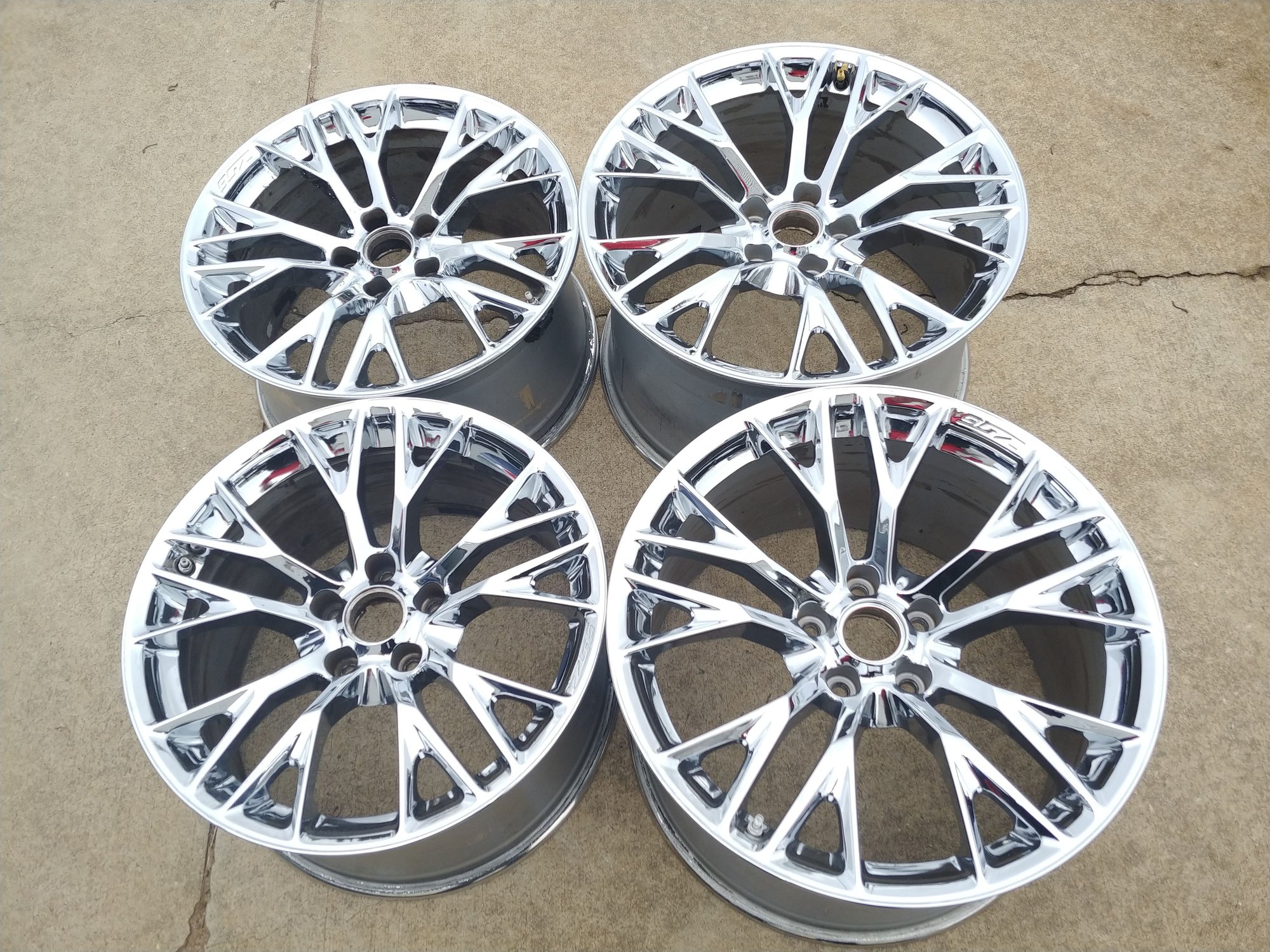 FS (For Sale) (SOLD) 2016 Z06 original chrome wheels $1,400.00 ...