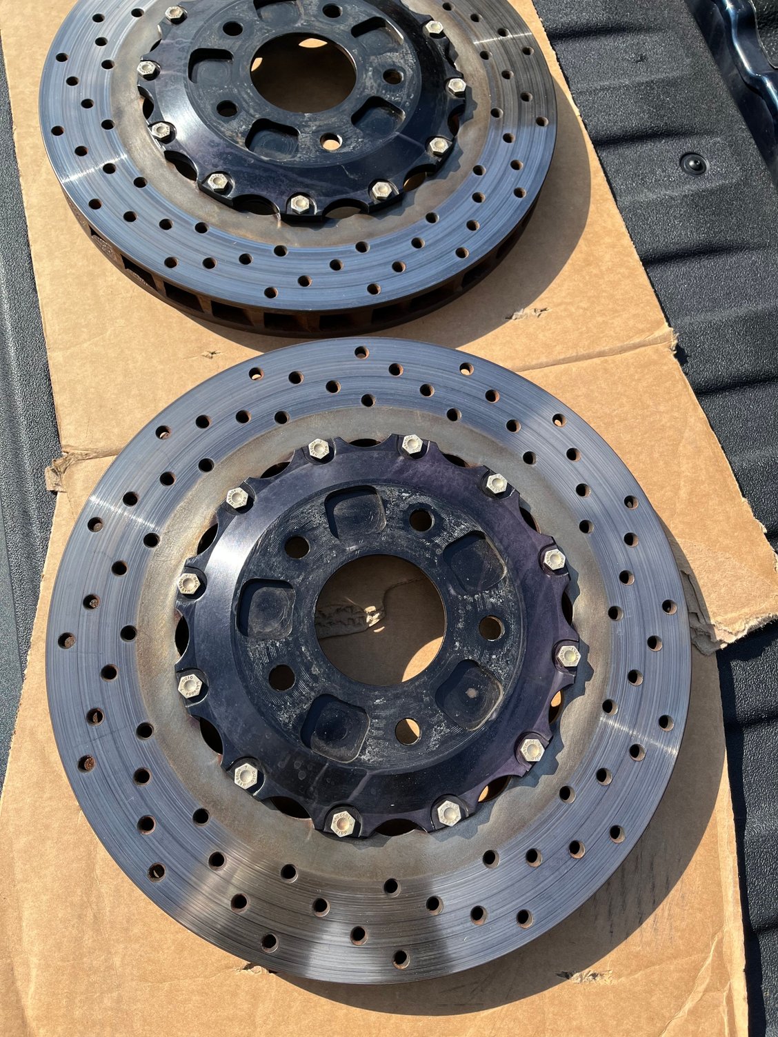 FS (For Sale) Performance AFX 2-piece lightweight front rotors for C6 ...