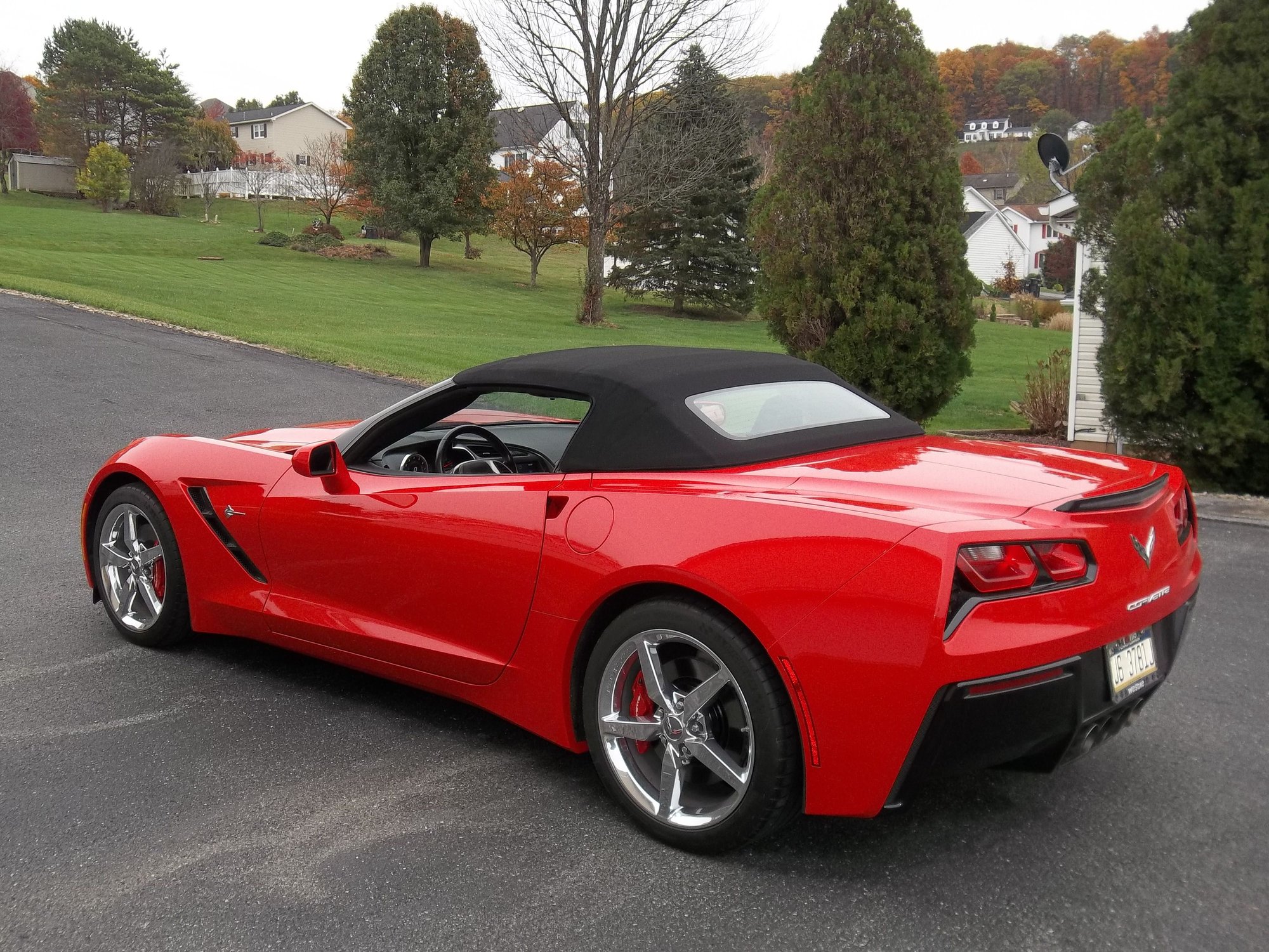 FS (For Sale) 2014 RED convertible automatic in PA - open to trades ...