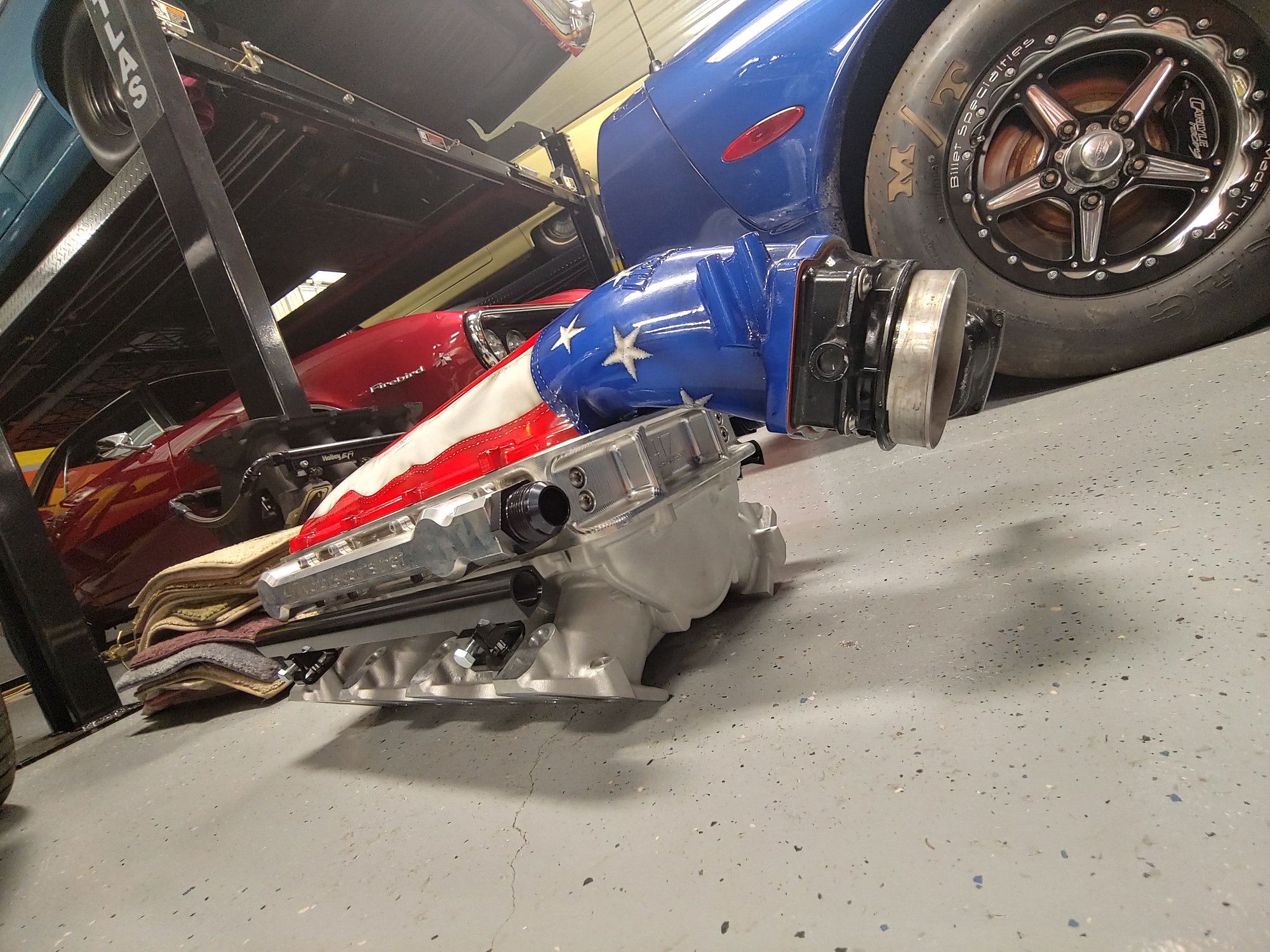 FS (For Sale) American flag high ram with 417 intercooler ...