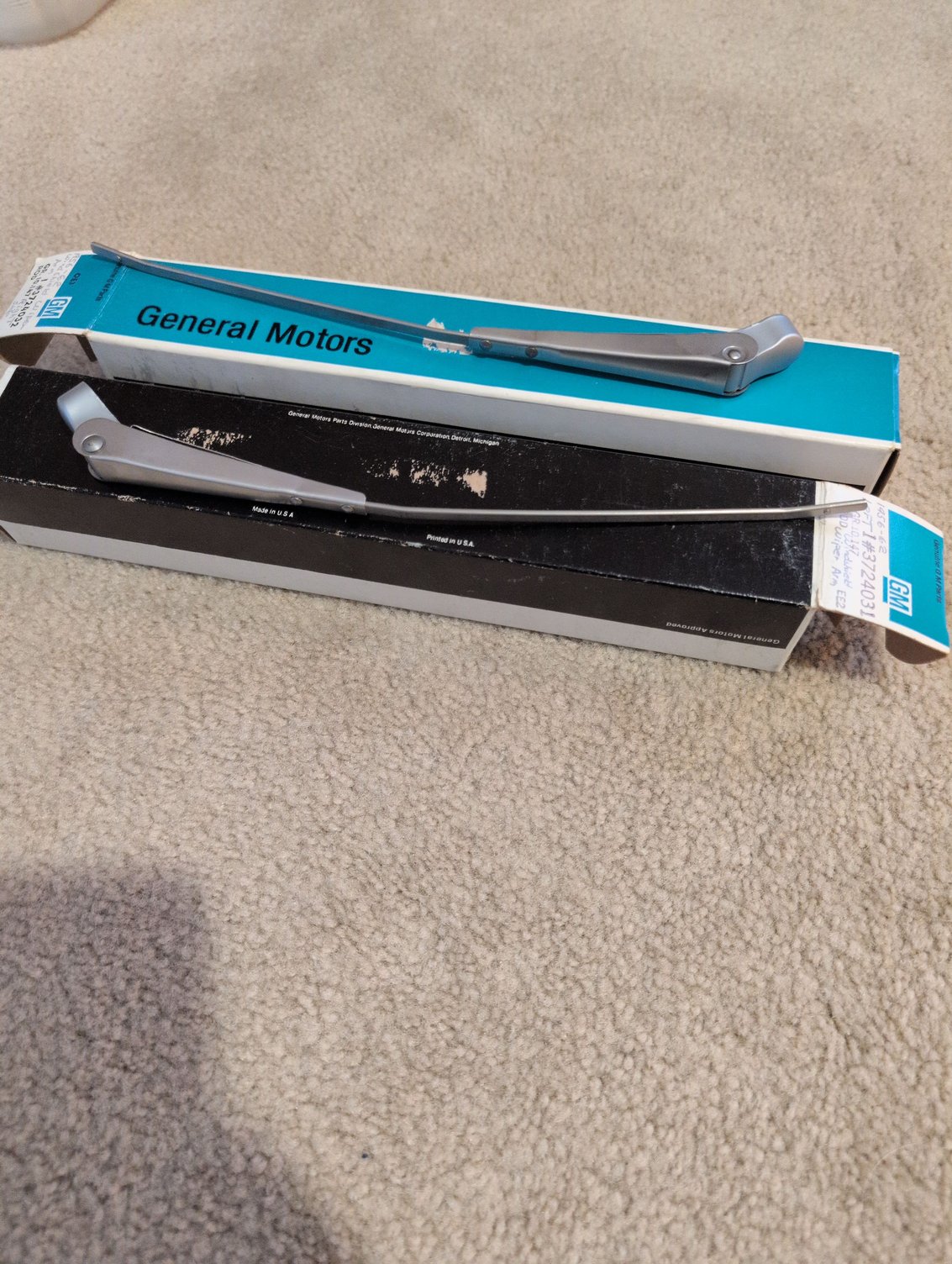 FS (For Sale) 1956-62 Corvette NOS wiper arms both left and right ...