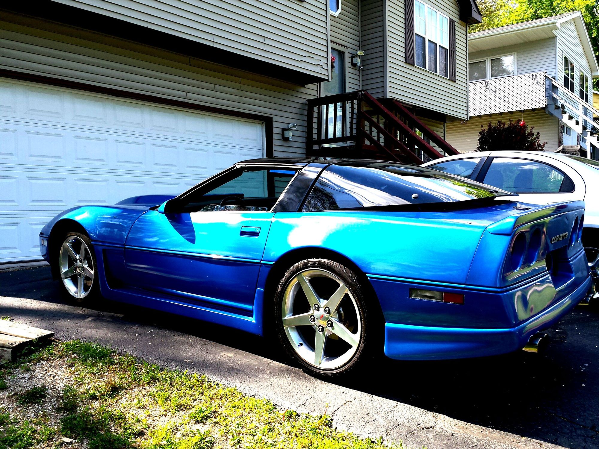 "Time Machine" On the show rides? Blue C4 - CorvetteForum - Chevrolet ...