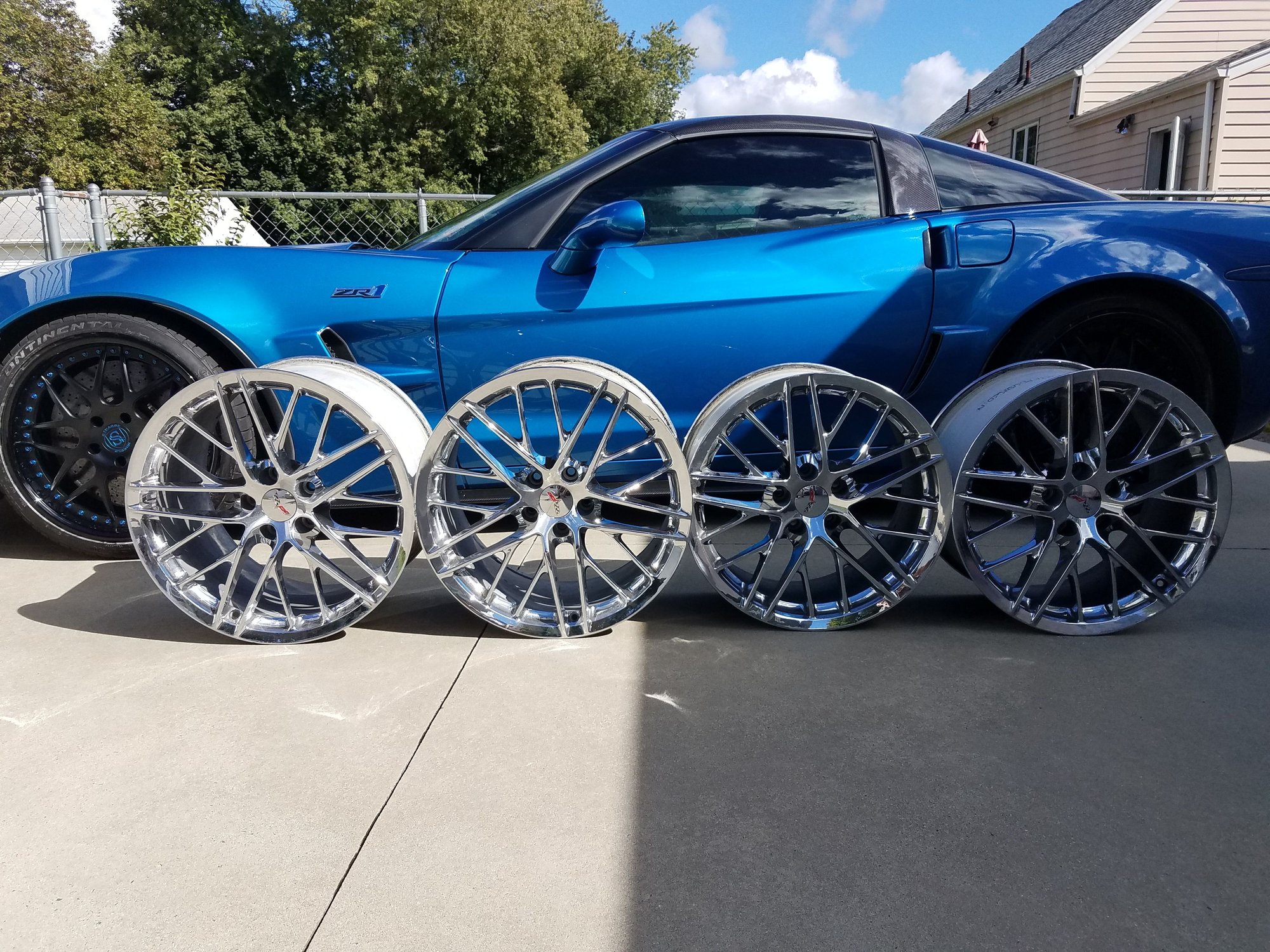 ZR1 SOLD - OEM Chrome ZR1 wheels for sale - CorvetteForum - Chevrolet ...