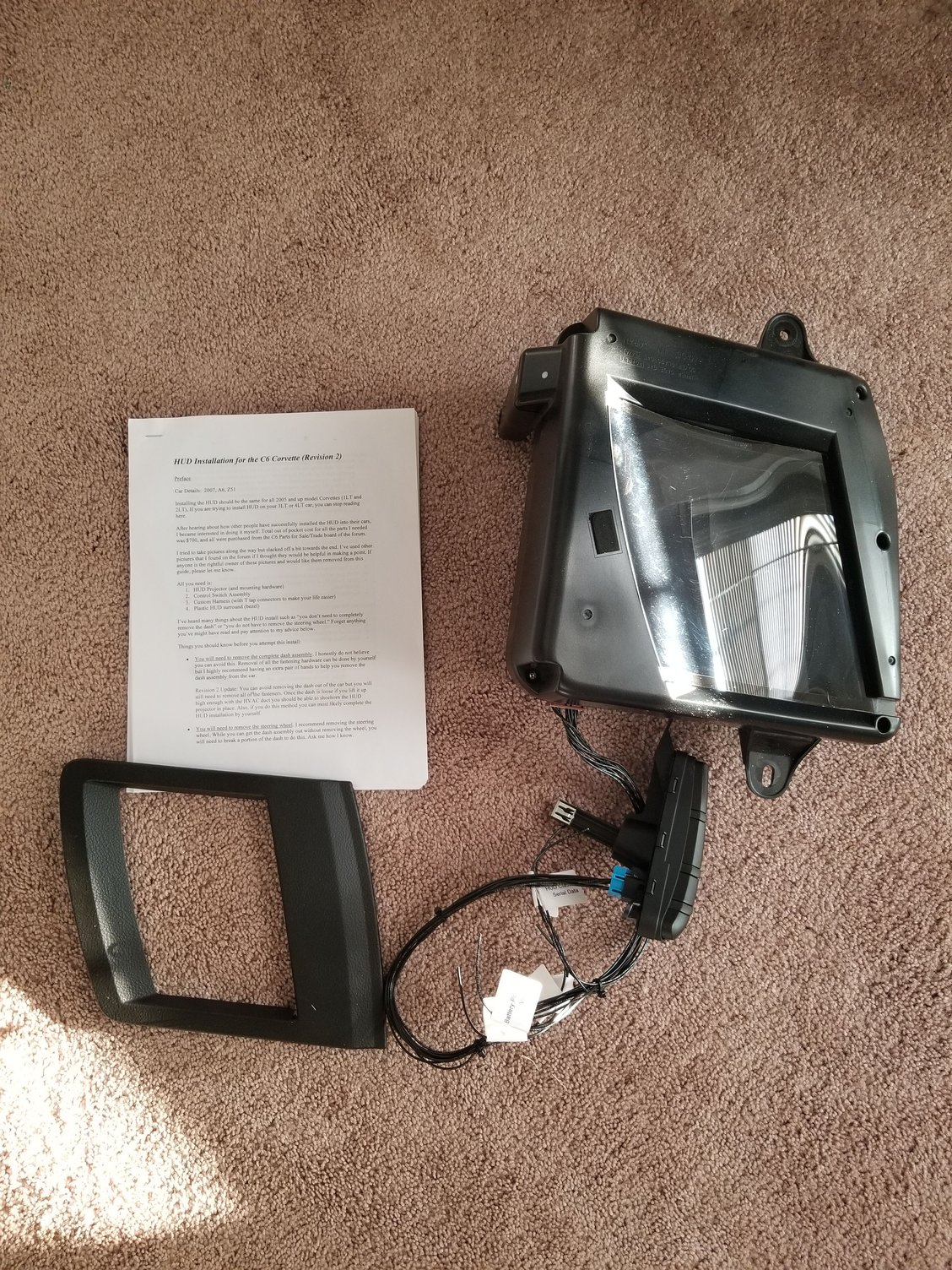 FS (For Sale) Hud - CorvetteForum - Chevrolet Corvette Forum Discussion